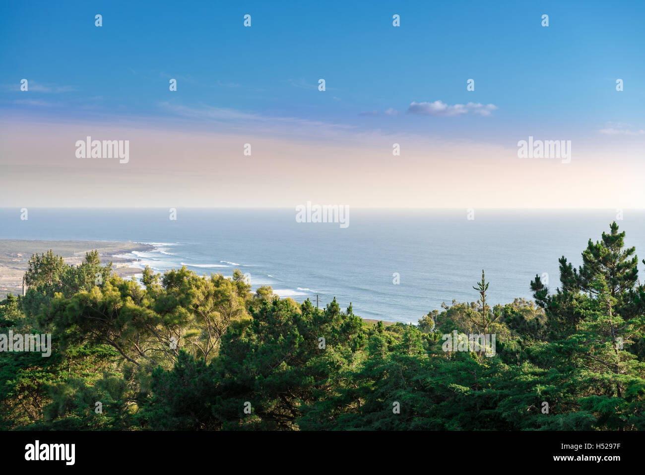 Cabo da Roca, which is the extreme western point of Europe in Sintra ...