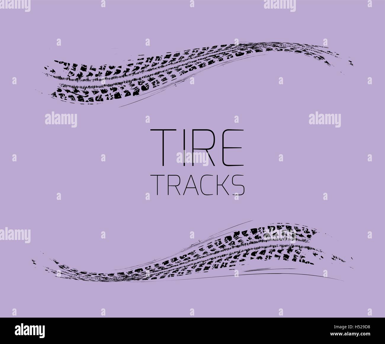 Tire tracks background Stock Vector Image & Art - Alamy