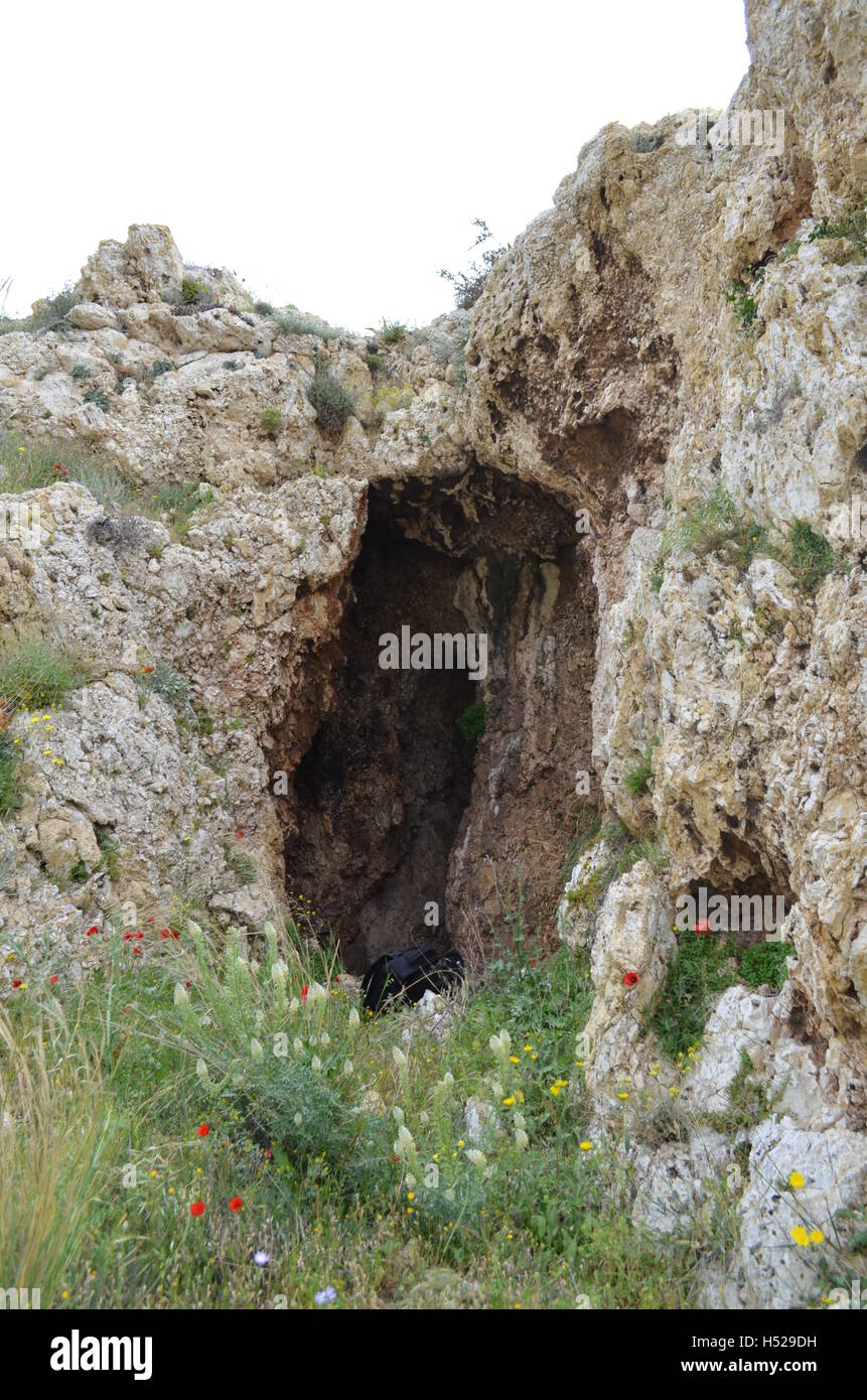caves and mines around Greece Stock Photo - Alamy