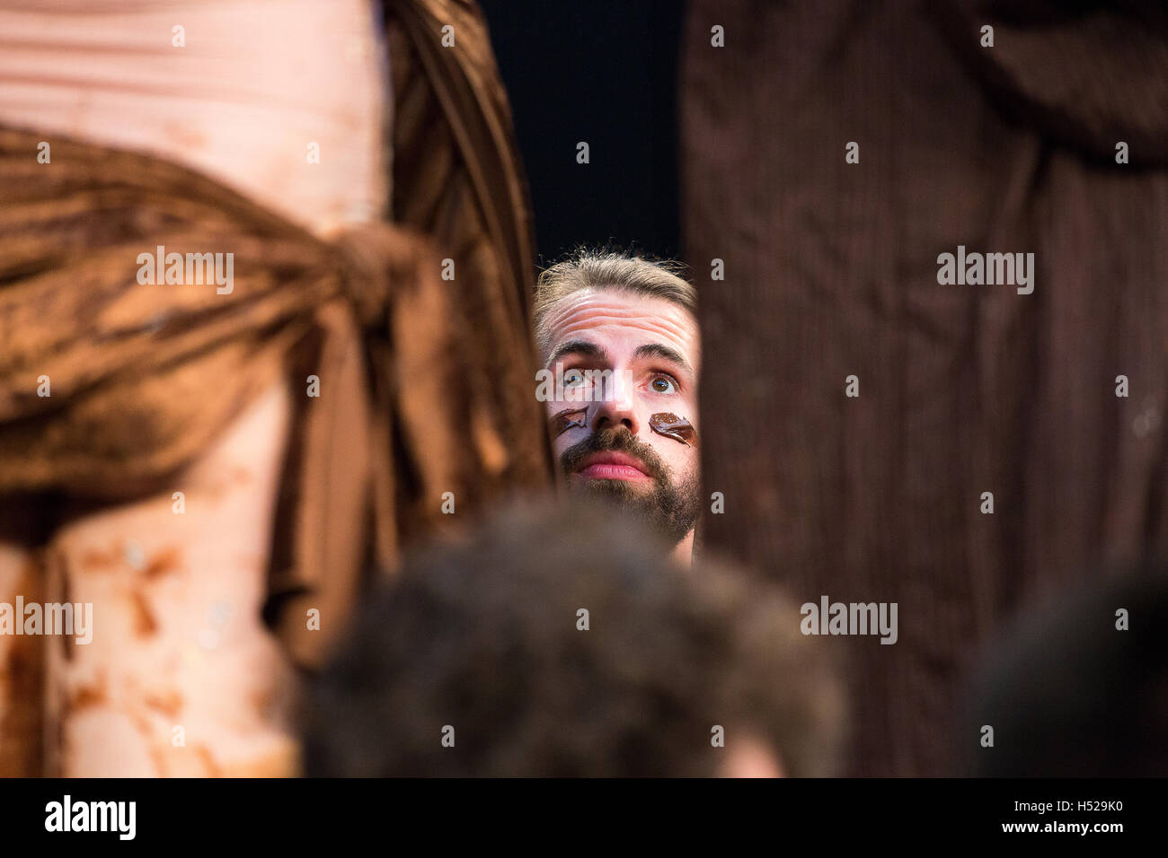 Chocolate yoga workshop at the Chocolate Show 2016 held at tee National ...