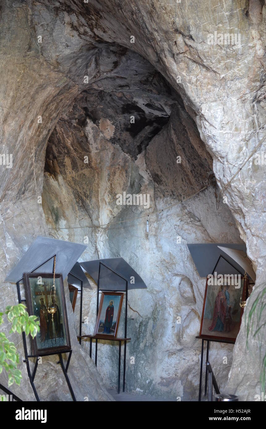 caves and mines around Greece Stock Photo - Alamy