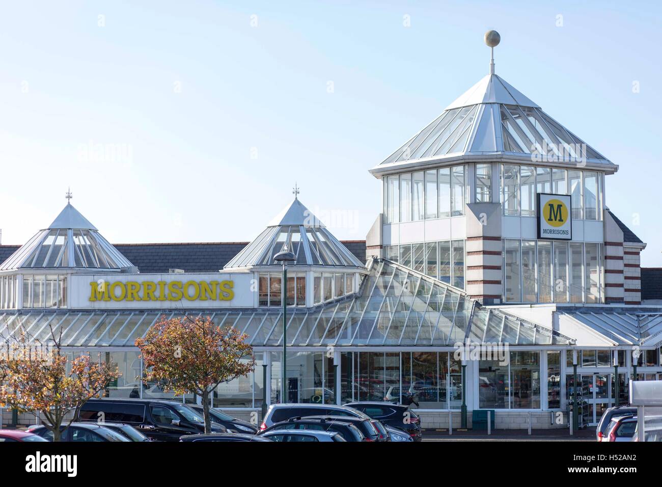 Exterior of Morrisons supermarket , Southport , England Stock Photo - Alamy