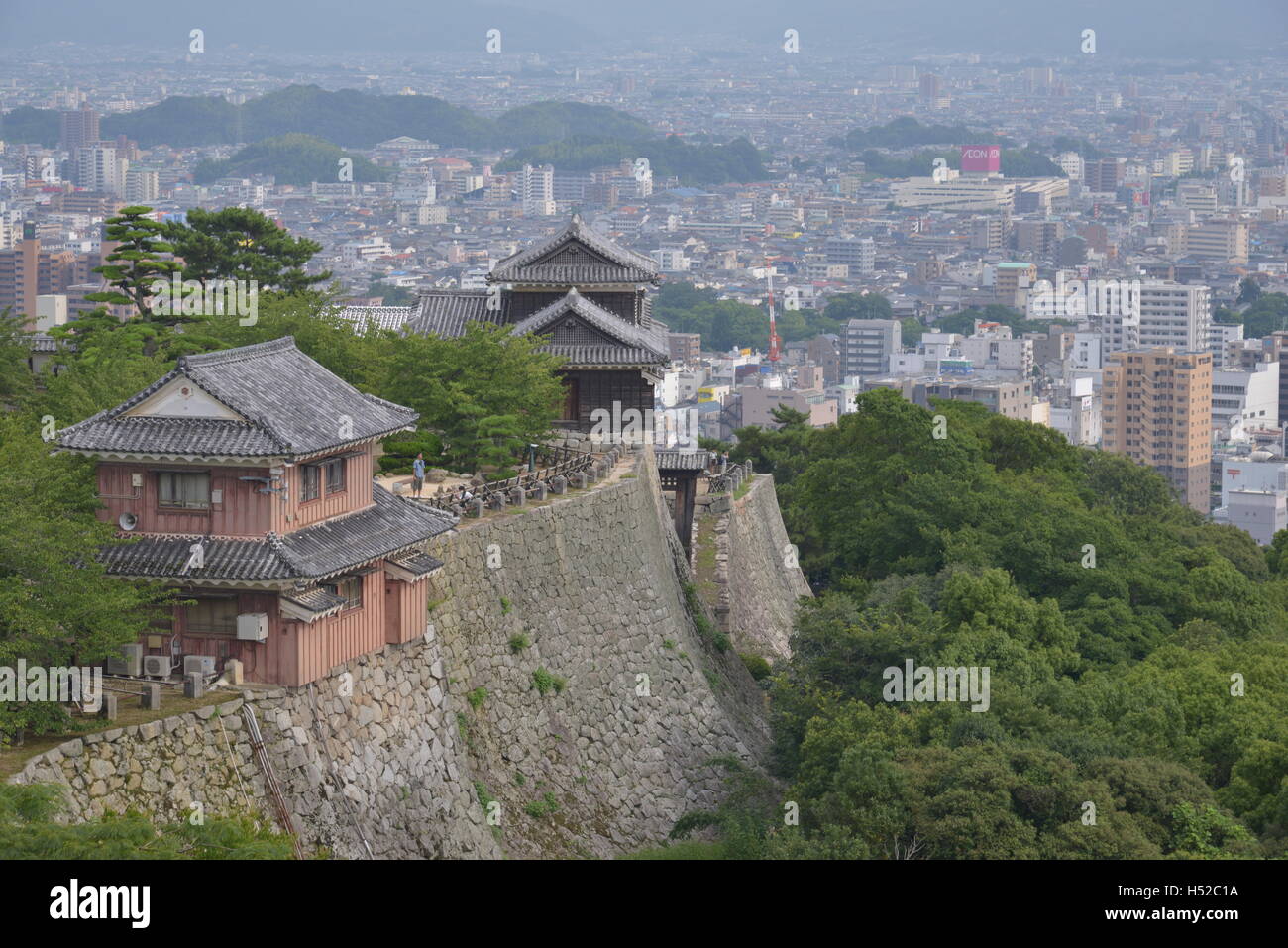 Spot Matsuyama Castle Japan Stock Photo - Alamy