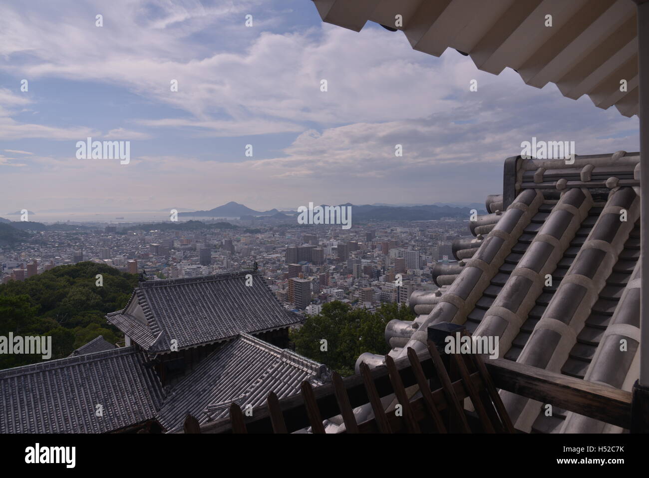 Spot Matsuyama Castle Japan Stock Photo - Alamy