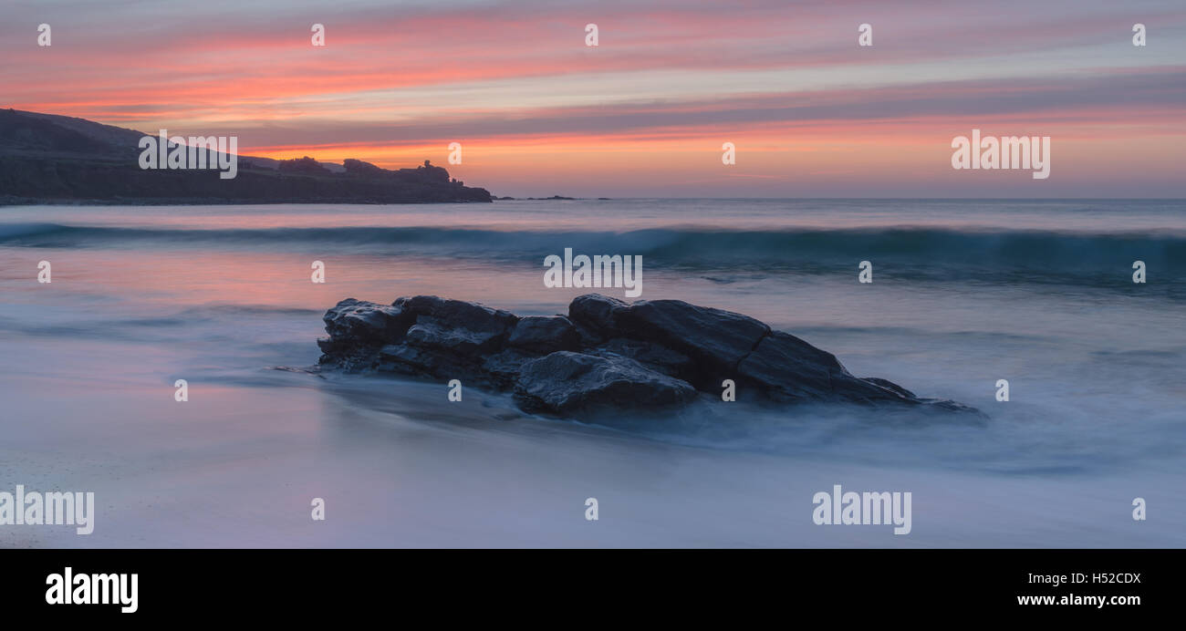 Rock at St. Ives in Cornwall Stock Photo - Alamy