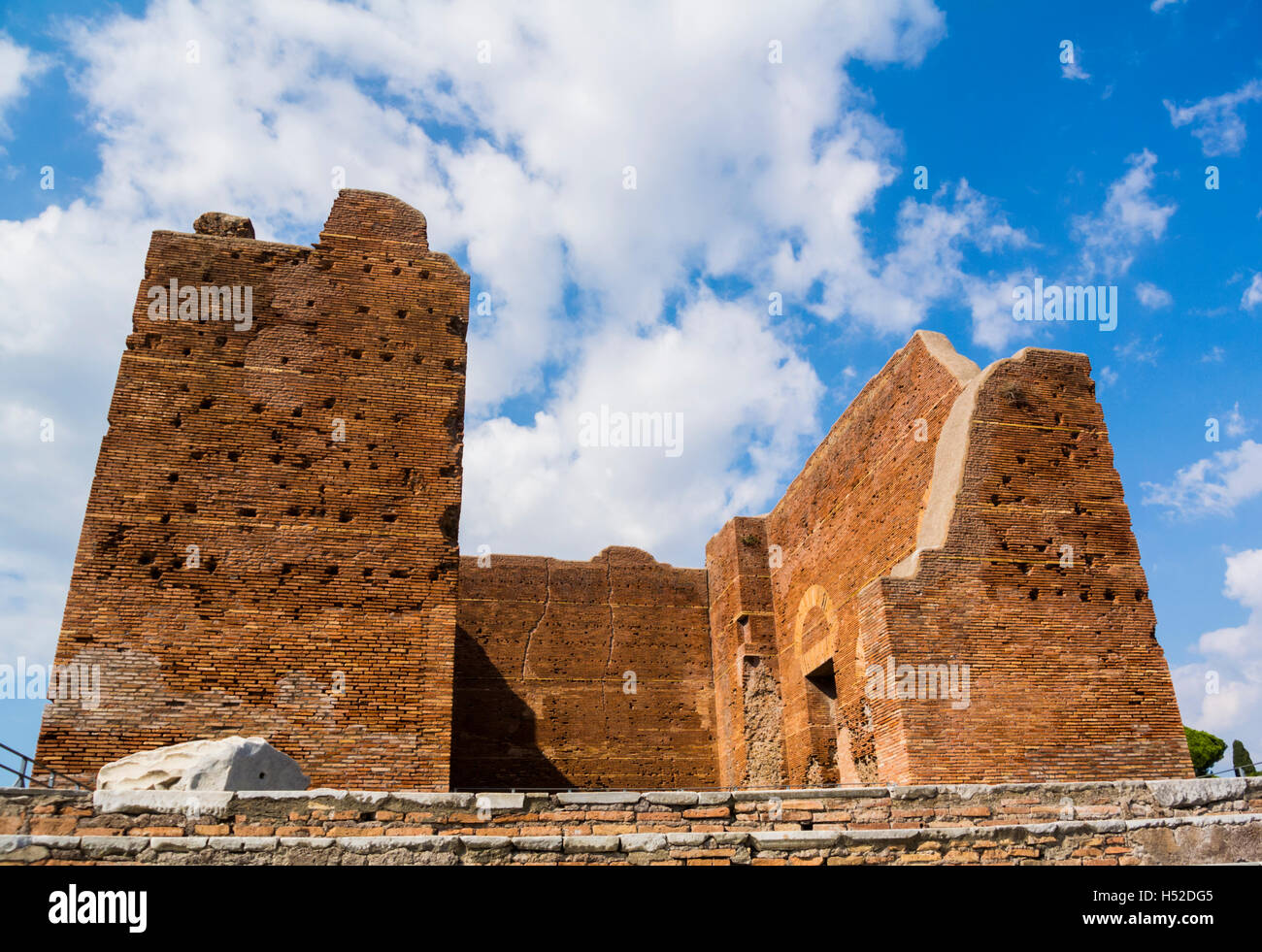 Capitolium Ostia Antica Rome Italy Stock Photo - Alamy