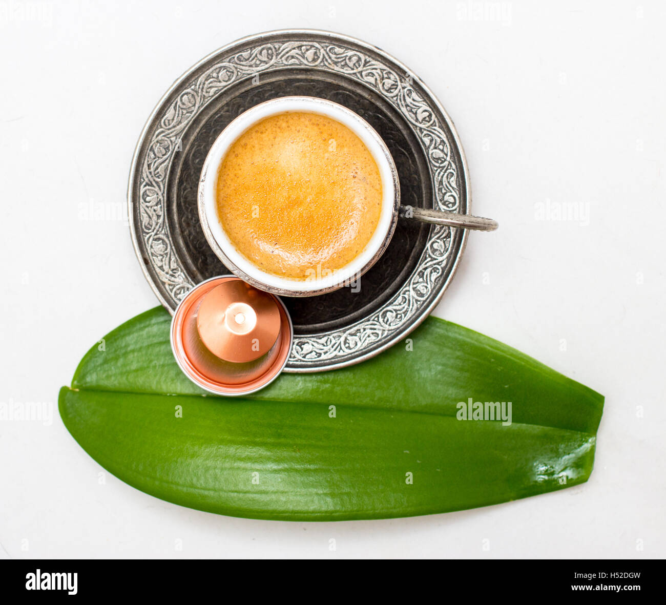 Maker of nespresso coffee hi-res stock photography and images - Alamy