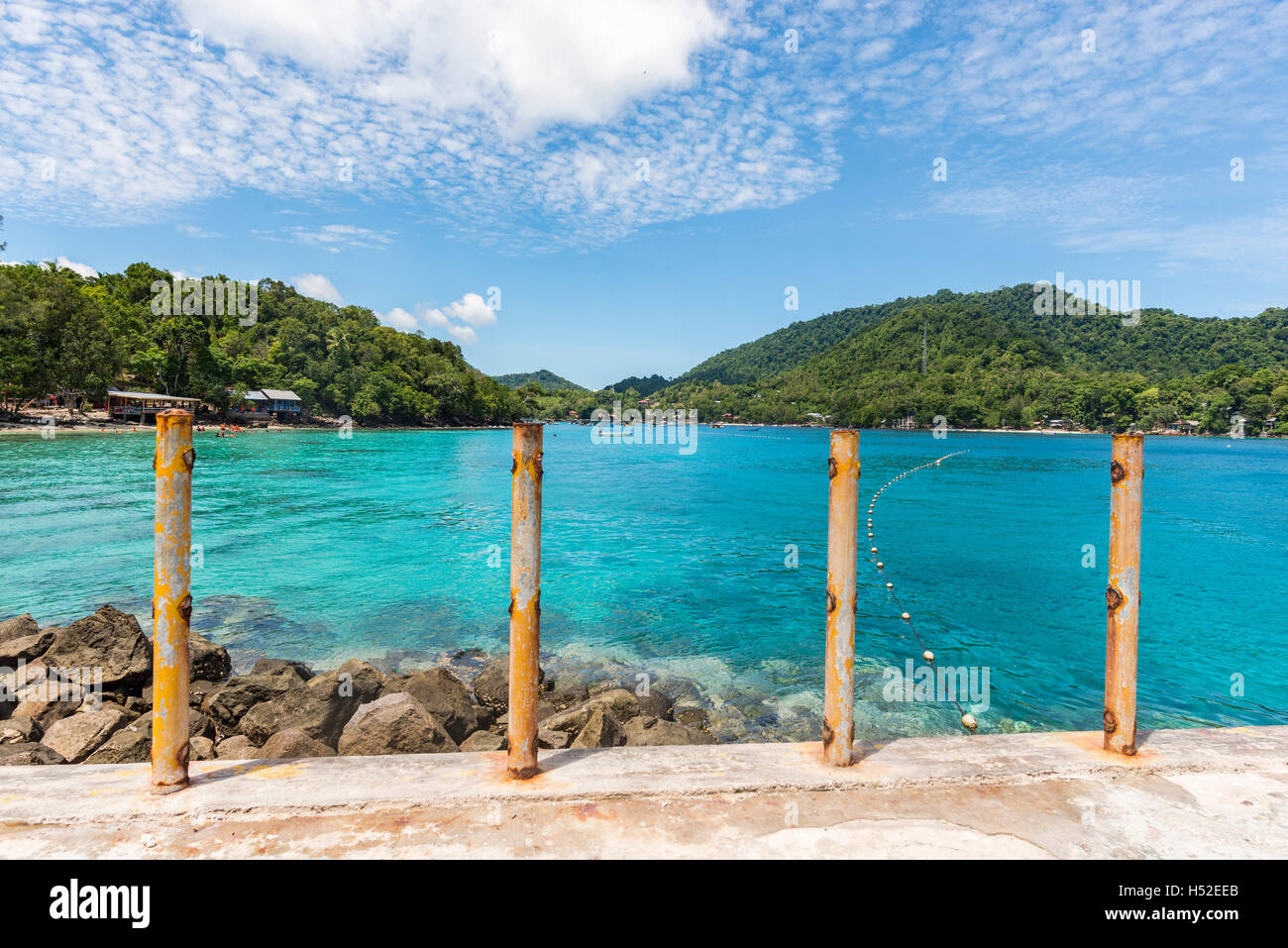 Traditional port at sabang islan, indonesia Stock Photo - Alamy