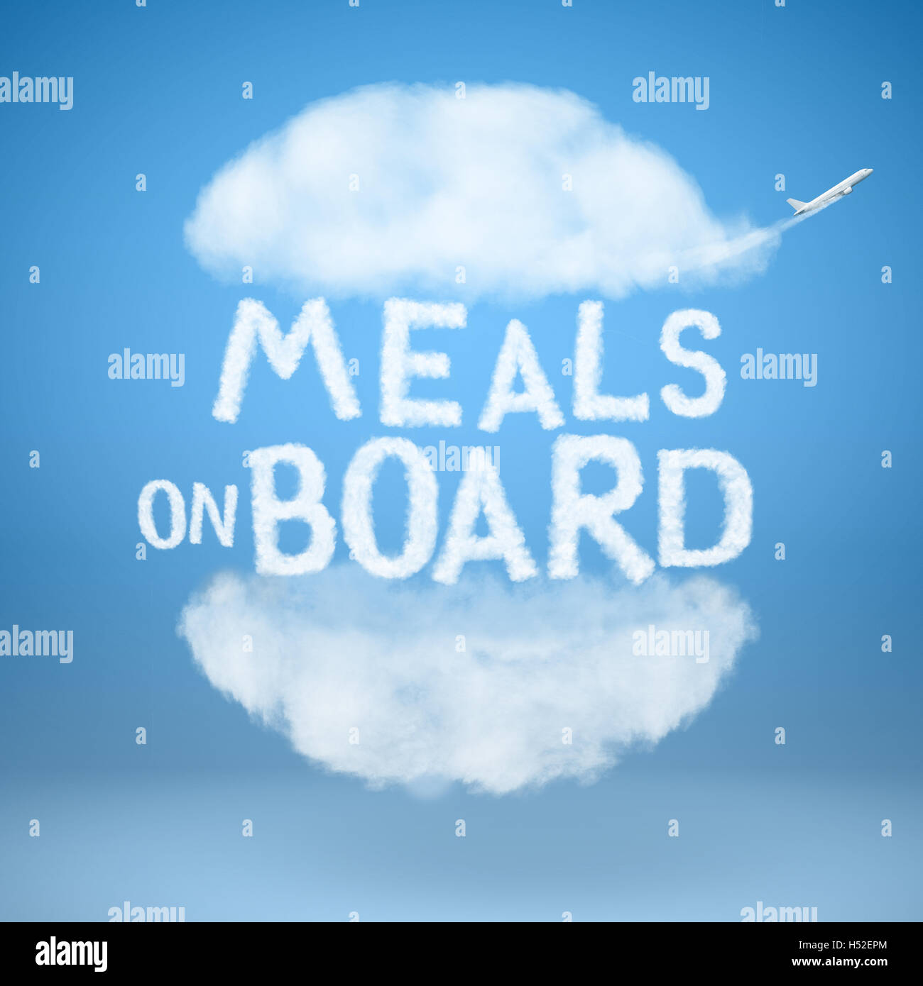 burger made of natural clouds Stock Photo - Alamy