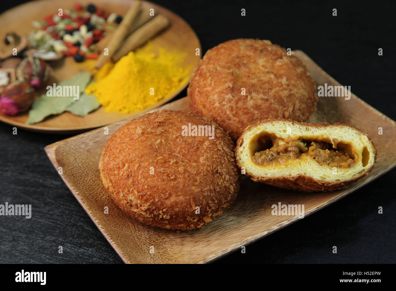 Curry bread tokyo hi-res stock photography and images - Alamy