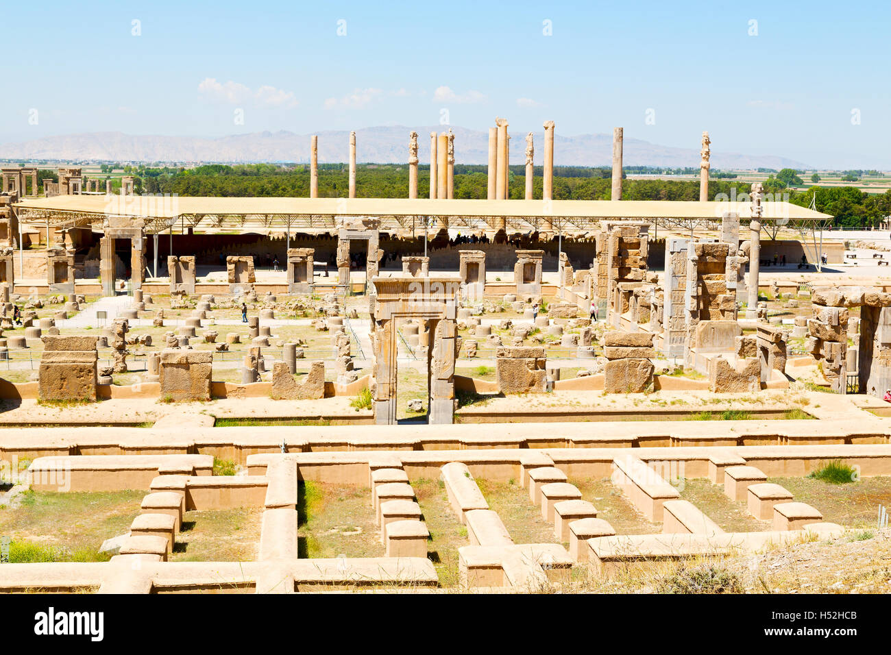 in iran persepolis the old ruins historical destination monuments and ...