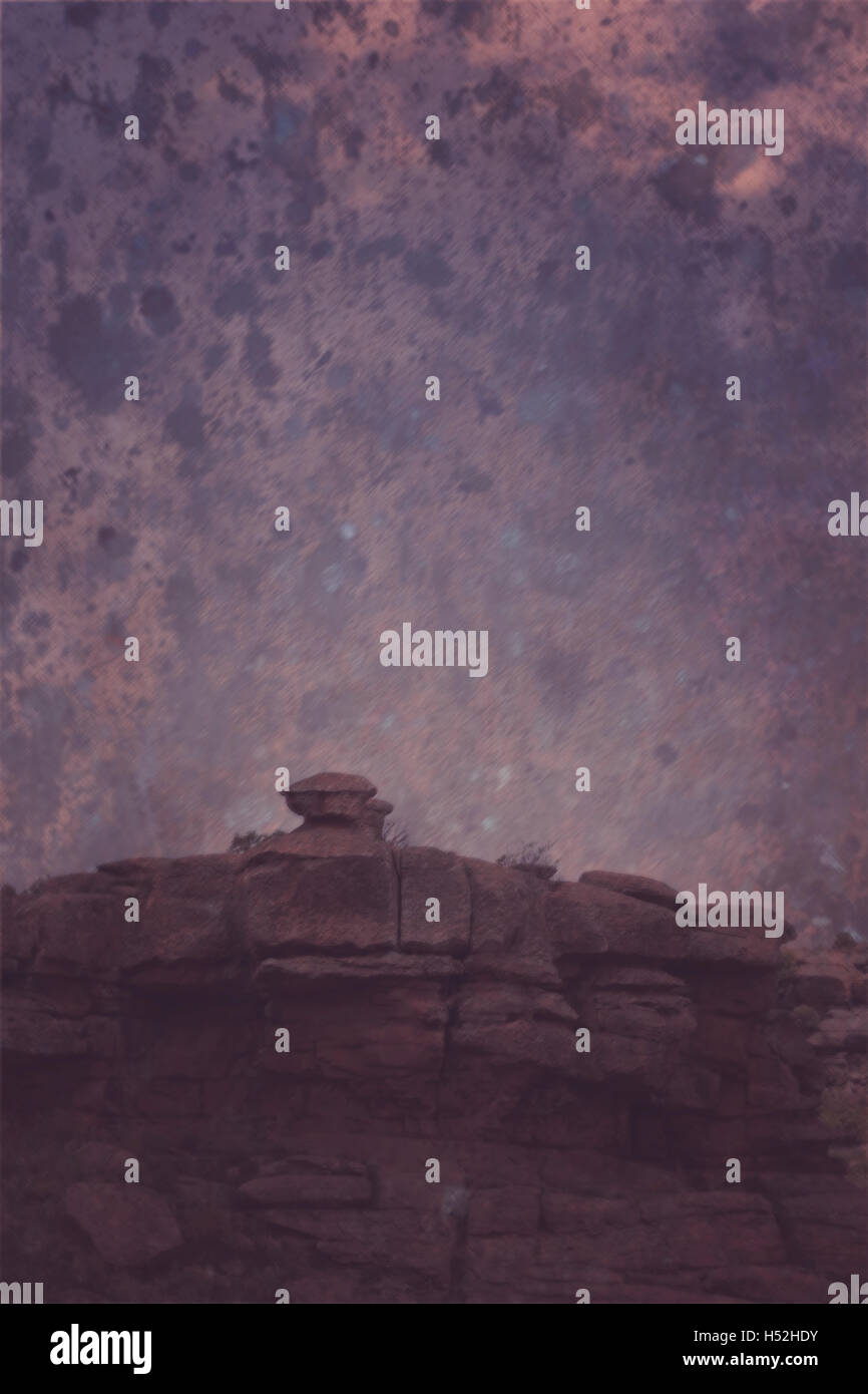 Sandstone landscape with texture Stock Photo - Alamy