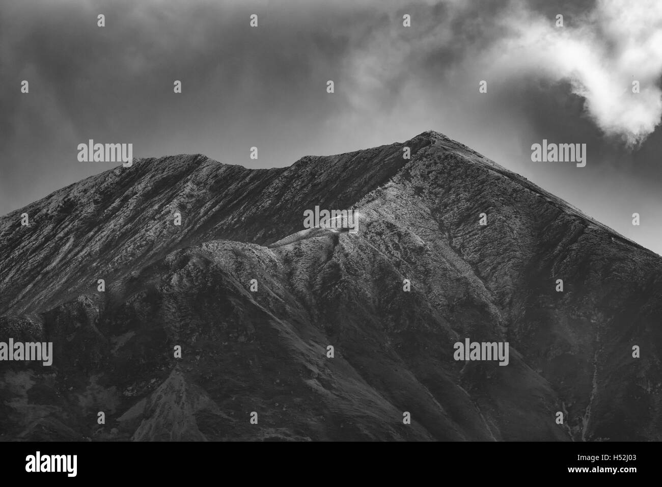 Road dark clouds Black and White Stock Photos & Images - Alamy