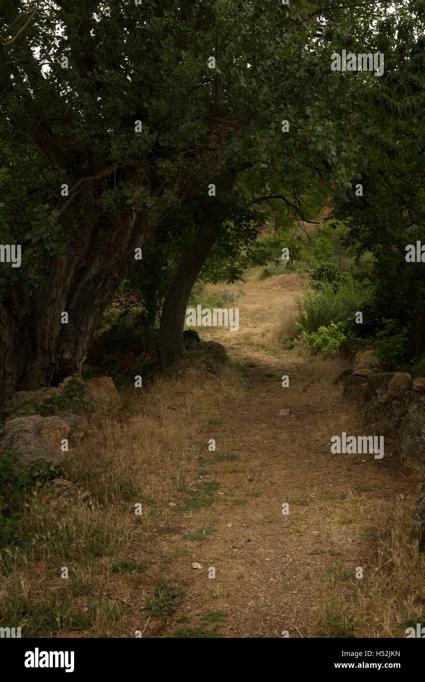 Anento. Zaragoza province. Spain Stock Photo - Alamy