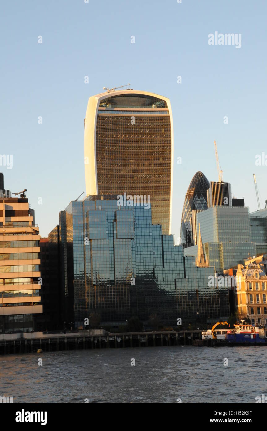 London's Walkie Talkie building Stock Photo - Alamy