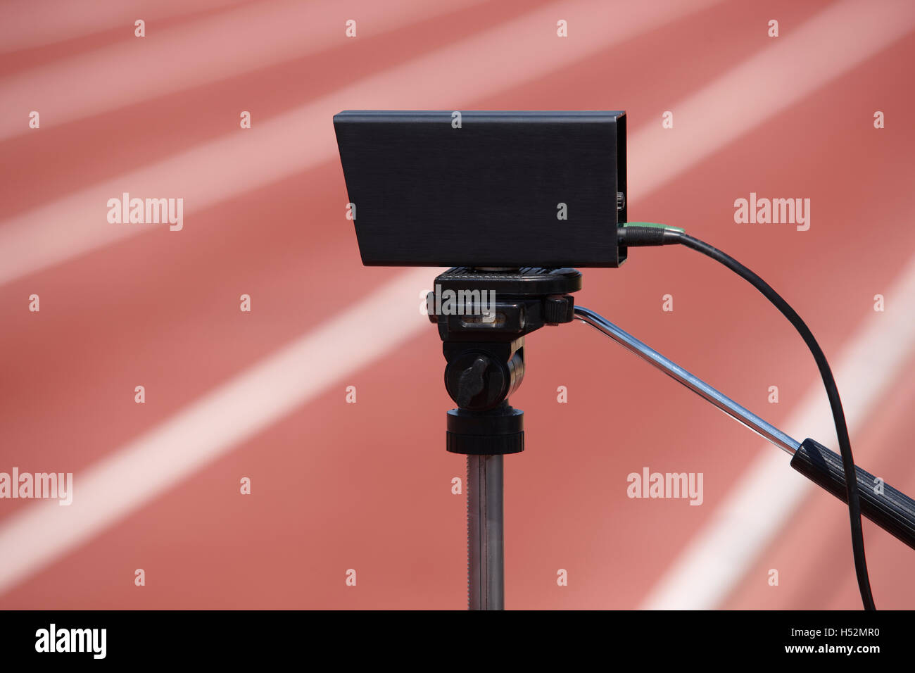 Running track finish line horizontal hi-res stock photography and ...