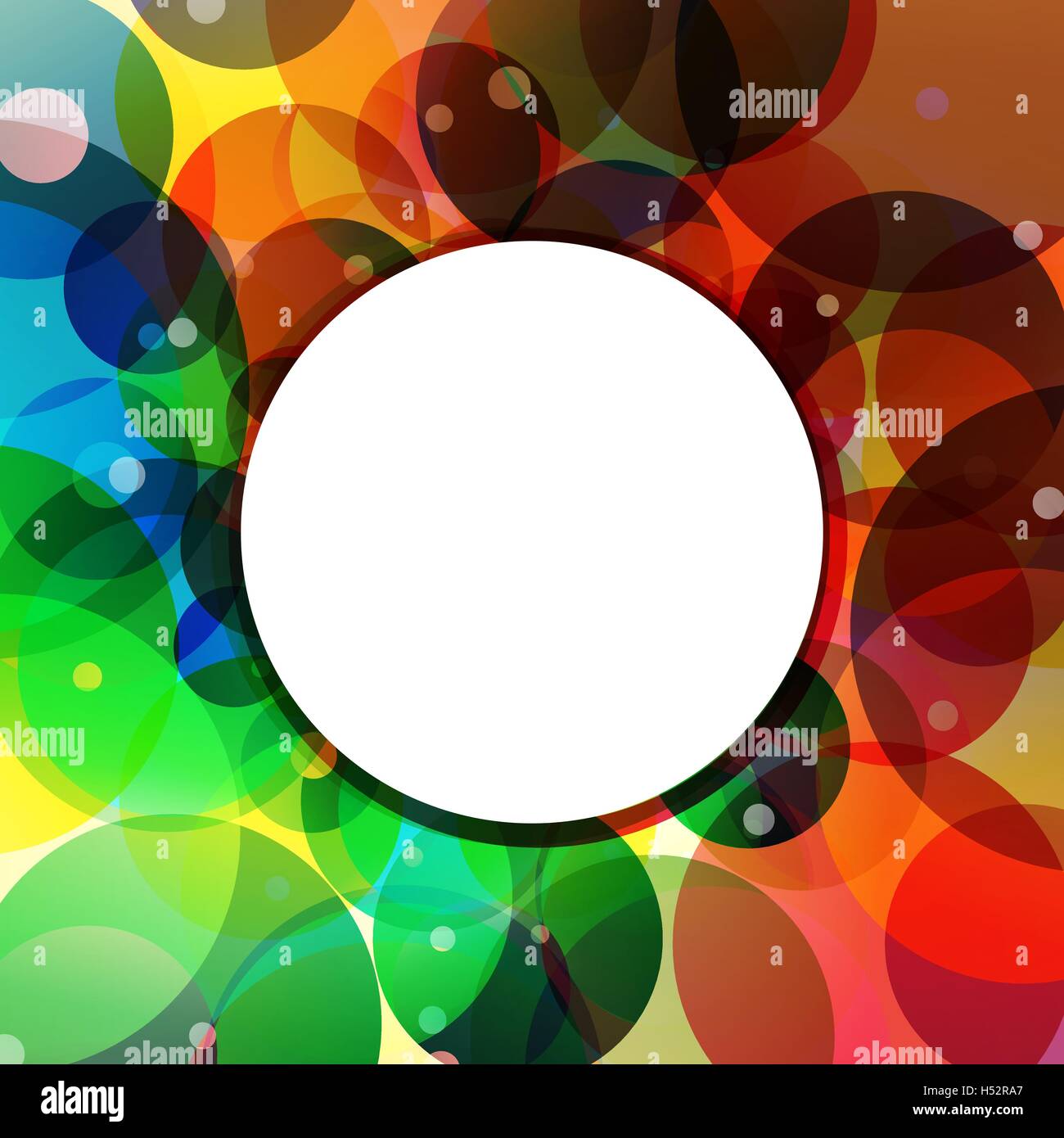 Background Circle Rainbow Jungle Stock Vector Image & Art - Alamy