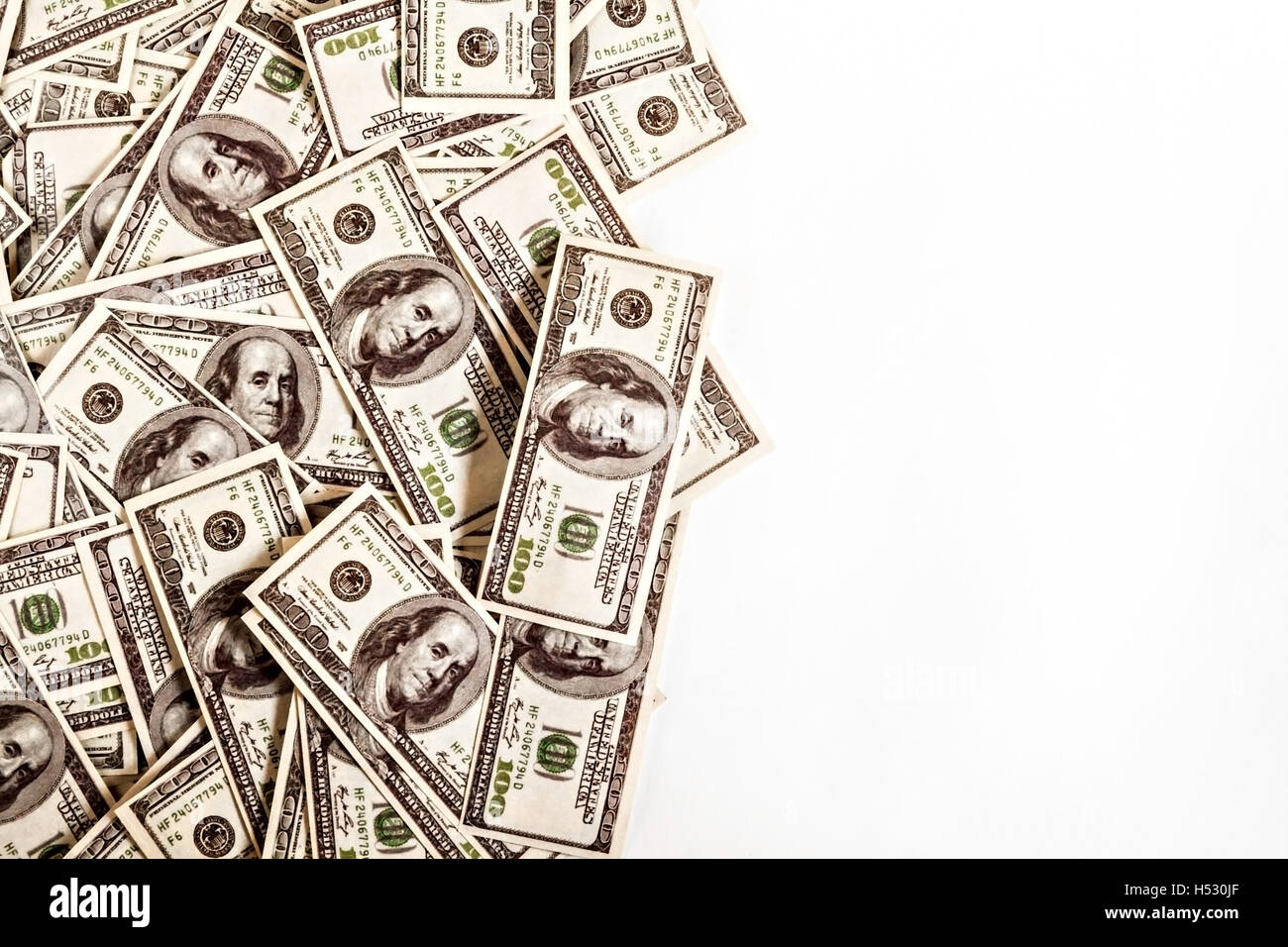 background of $ 100 with space for text Stock Photo - Alamy