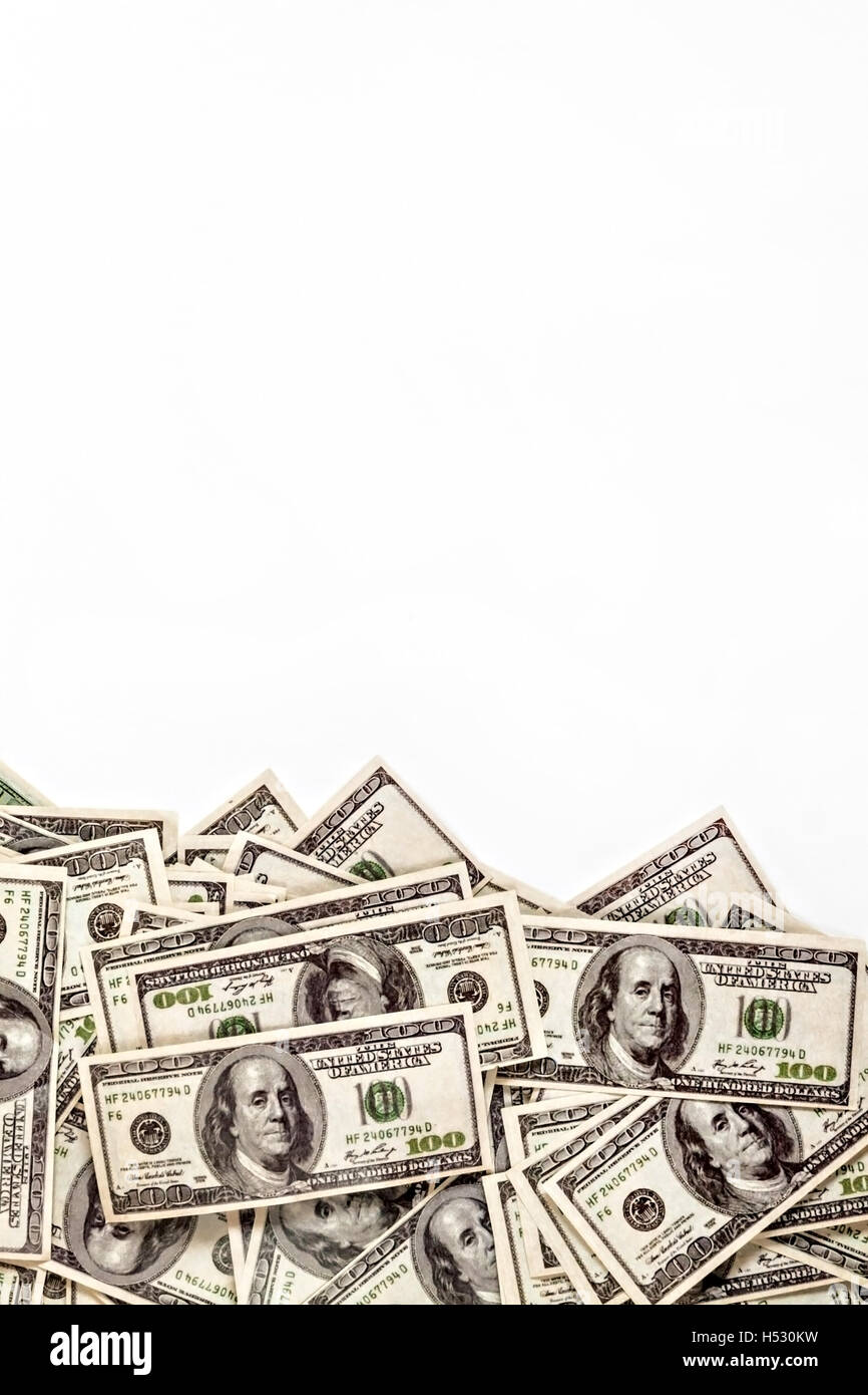 background of $ 100 with space for text Stock Photo - Alamy