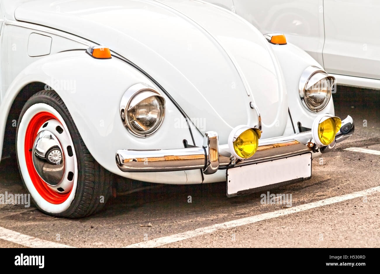 1960s small red white hi-res stock photography and images - Alamy