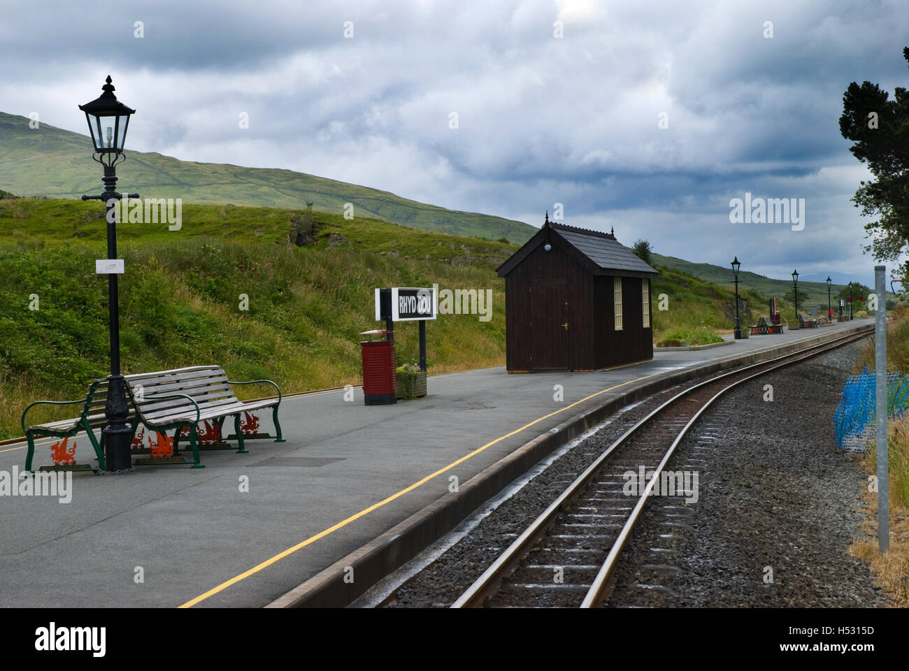 Rhyd ddu railway station hi-res stock photography and images - Alamy