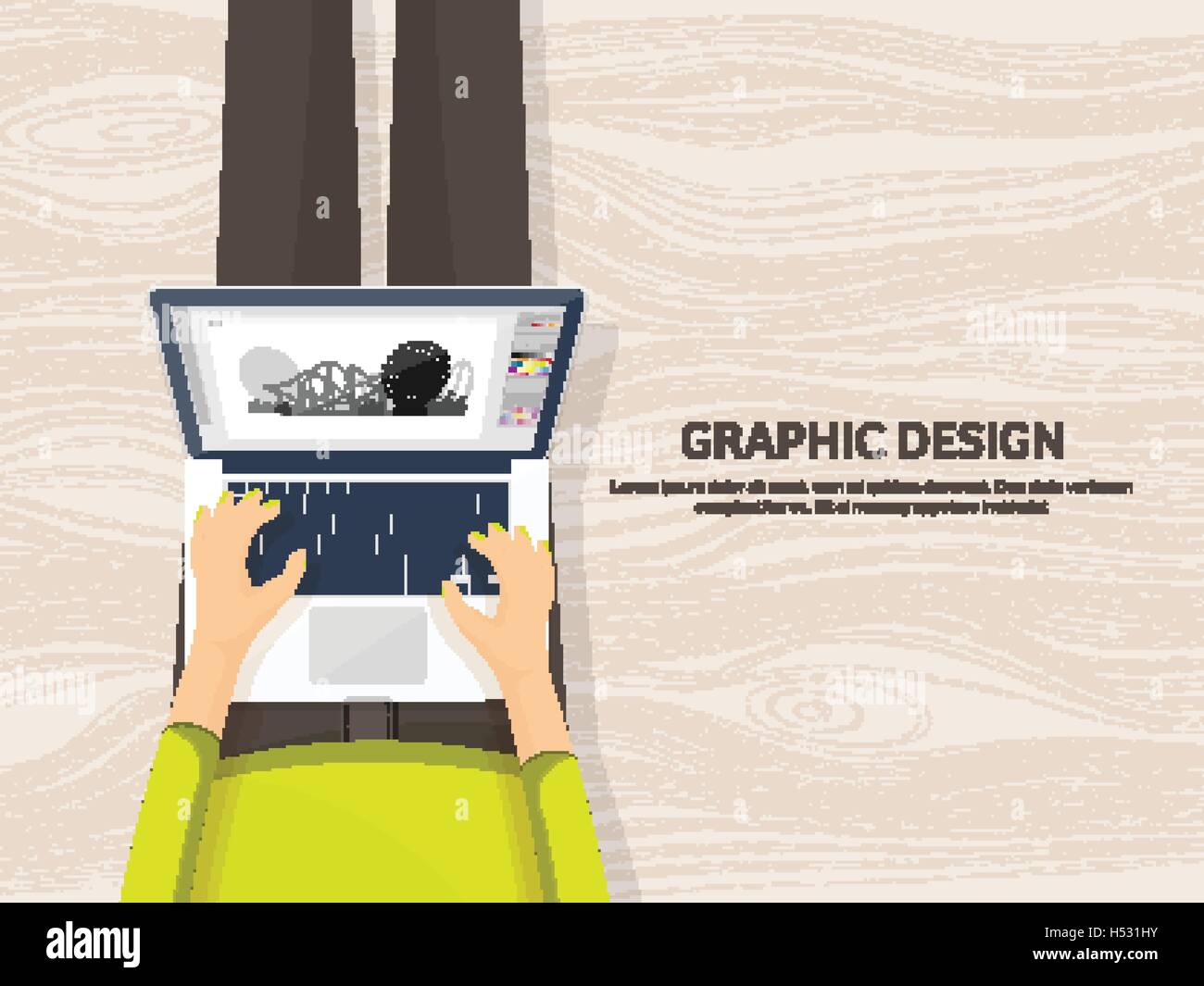 Graphic web design. Drawing and painting. Development. Illustration ...
