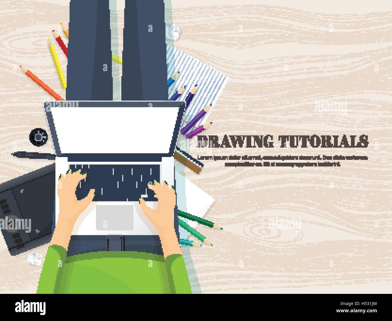 Graphic web design. Drawing and painting. Development. Illustration ...