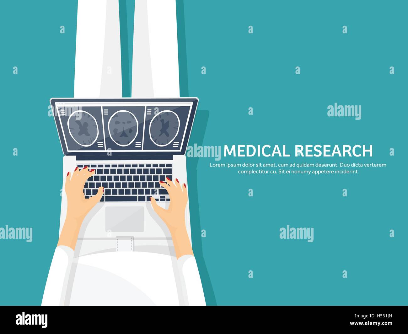 Medical flat background. Health care,first aid,research, cardiology ...