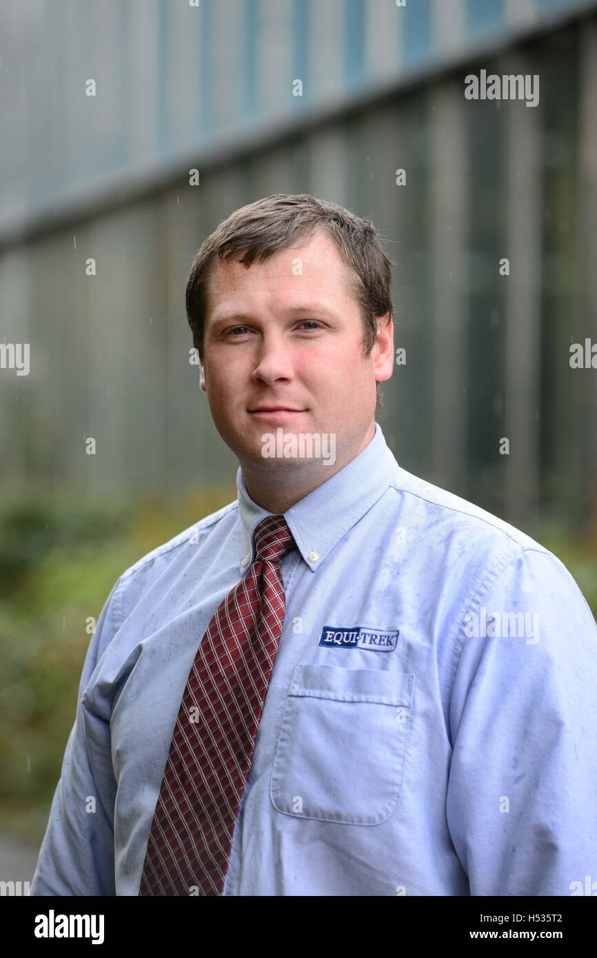 Equi-Trek managing director Tom Janion at their new site at ...