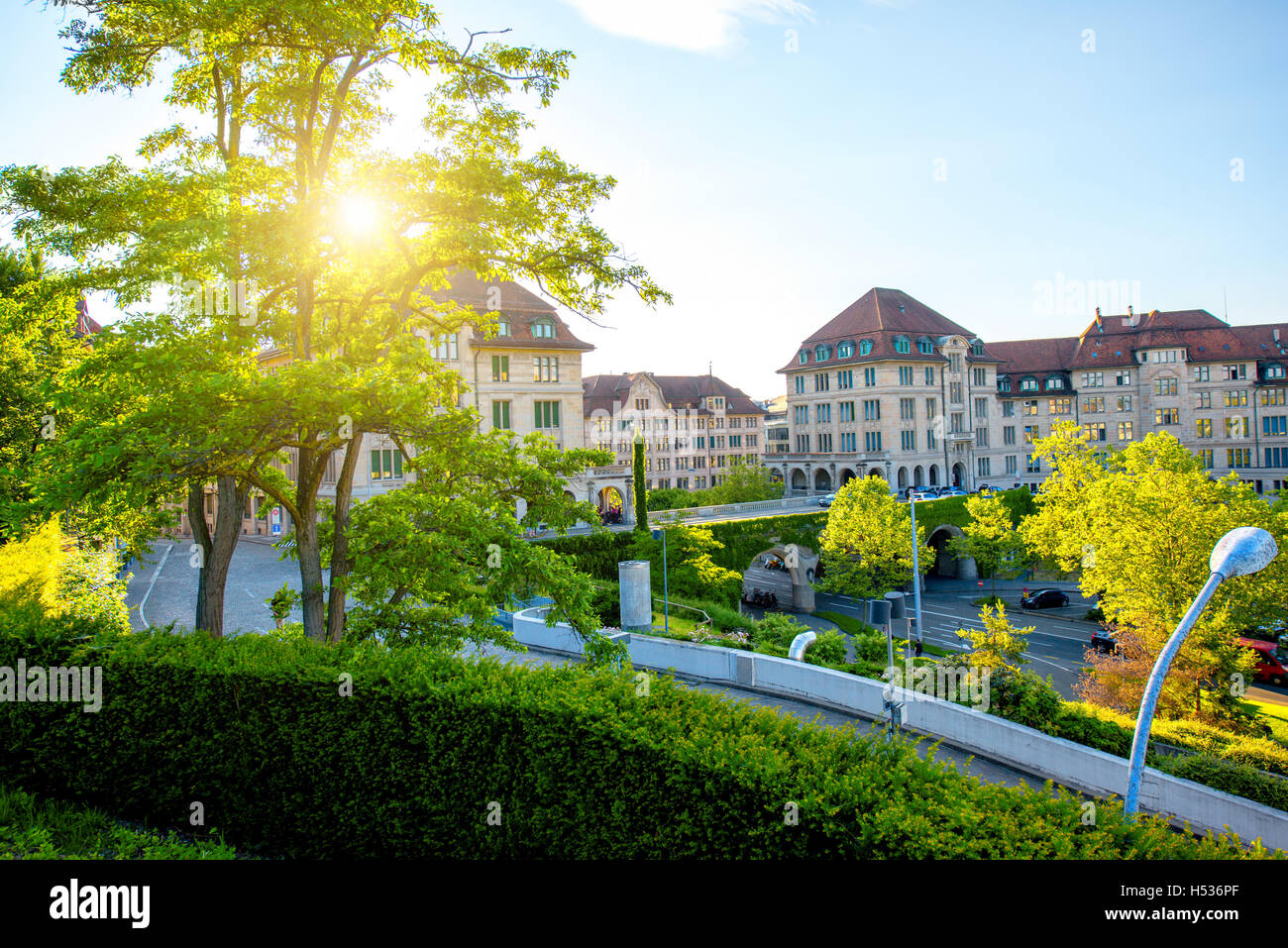 Lindenhof park zurich hi-res stock photography and images - Alamy