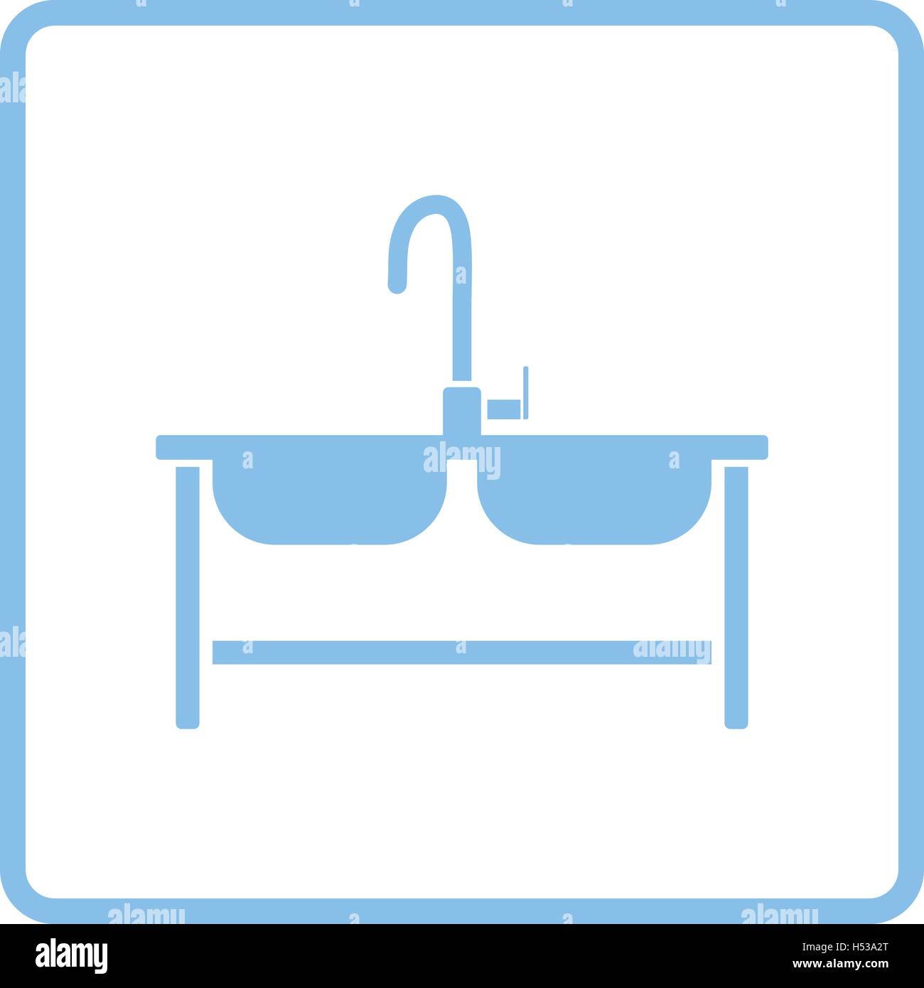 Metal counter top Stock Vector Images - Alamy