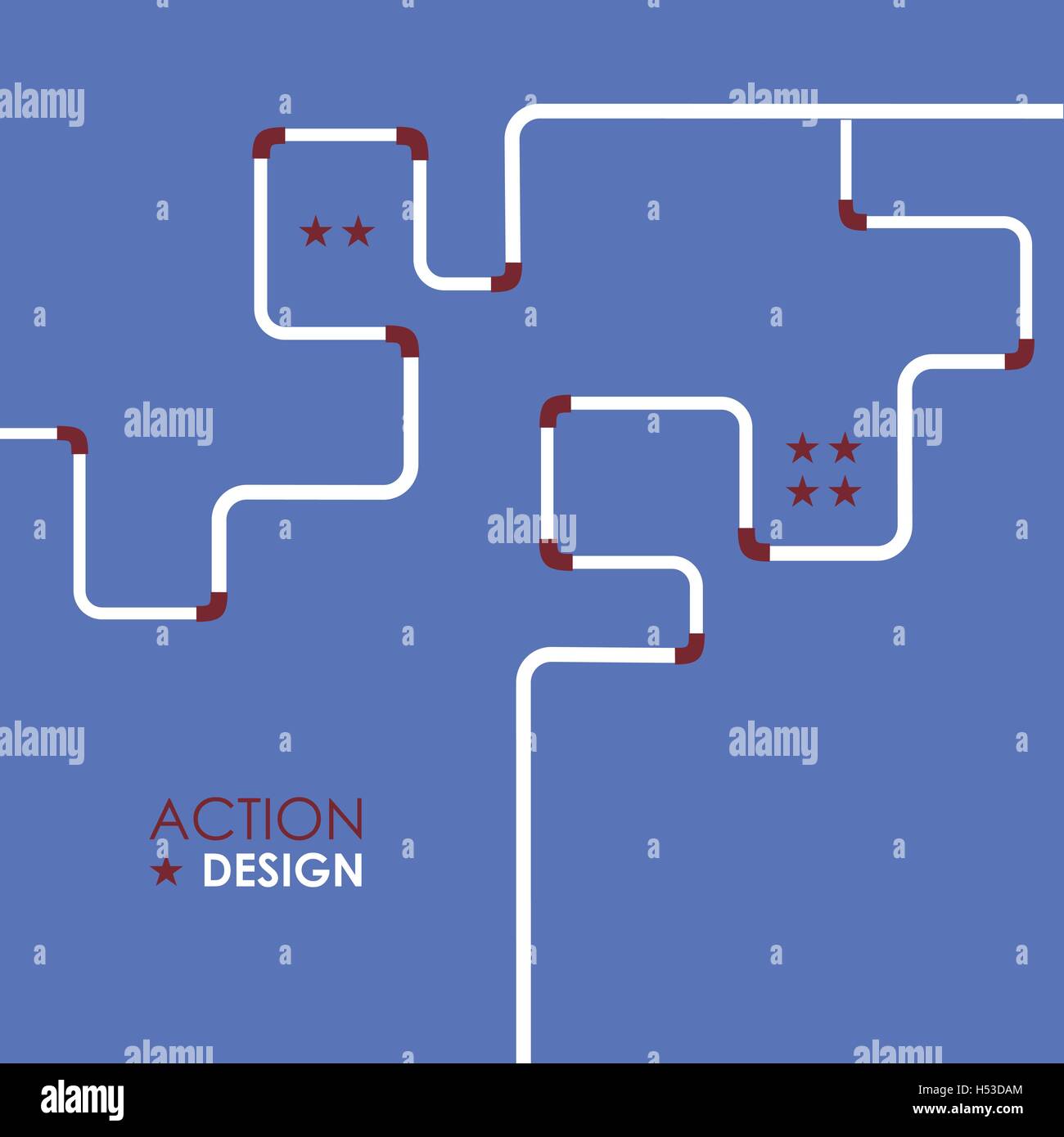 Pipe fitting vector set. Pipeline vector illustration. Gas pipe. Water ...