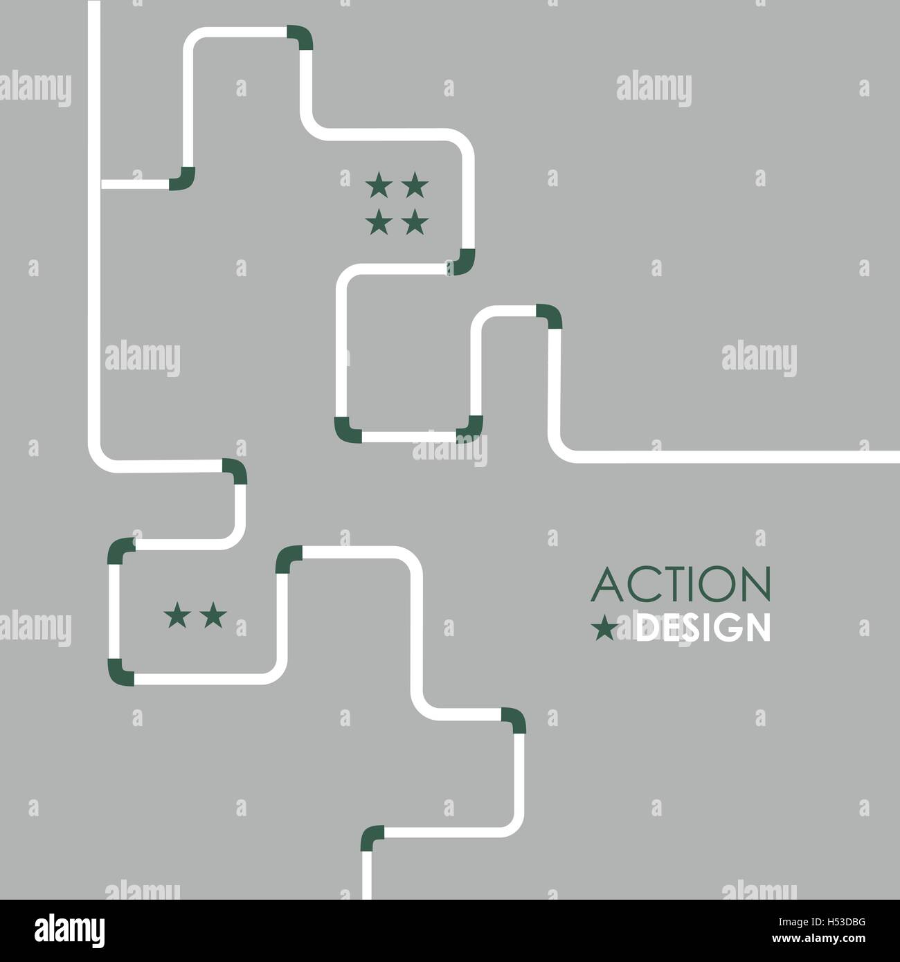 Pipe fitting vector set. Pipeline vector illustration. Gas pipe. Water ...