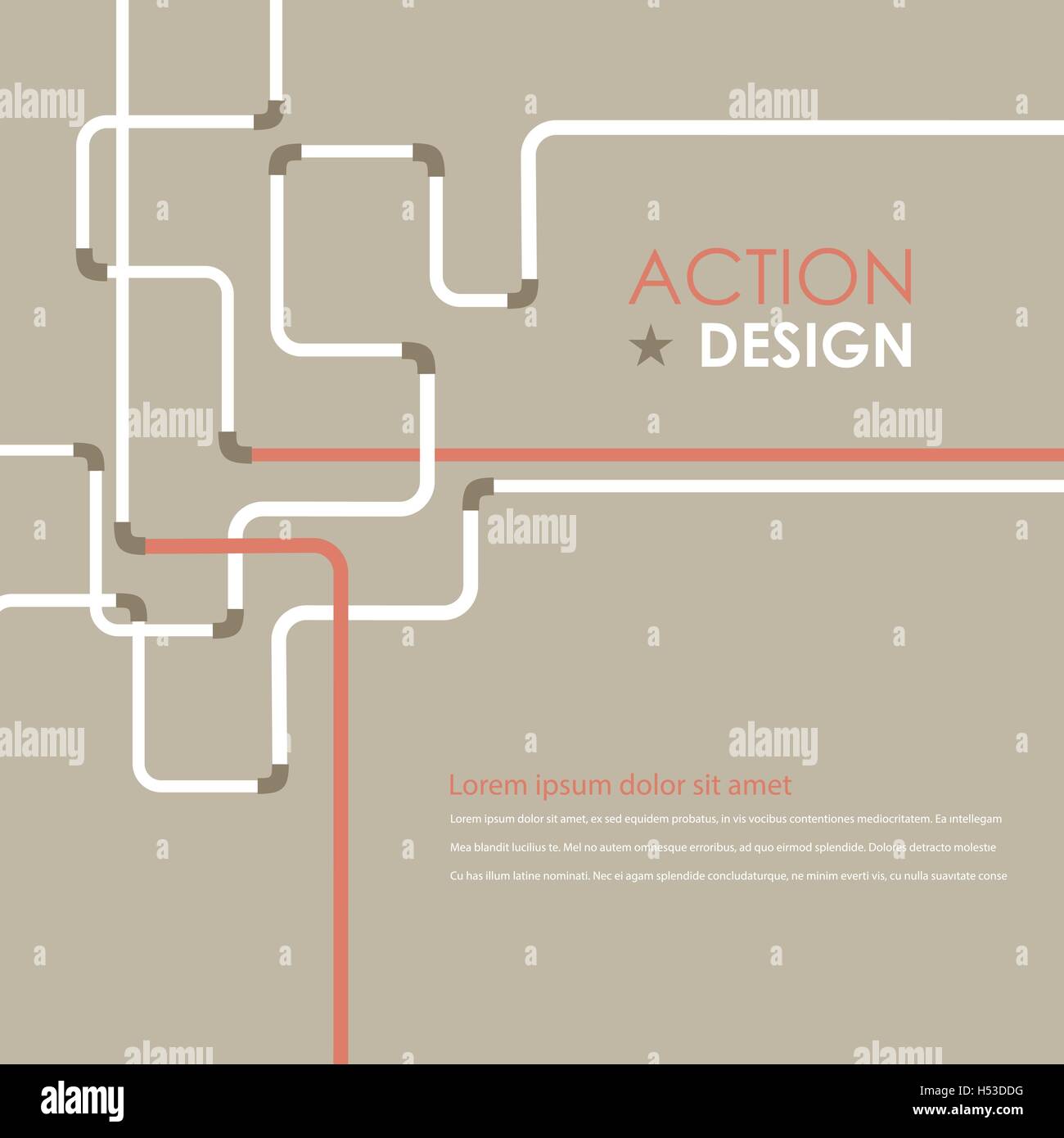 Pipe fitting vector set. Pipeline vector illustration. Gas pipe. Water ...