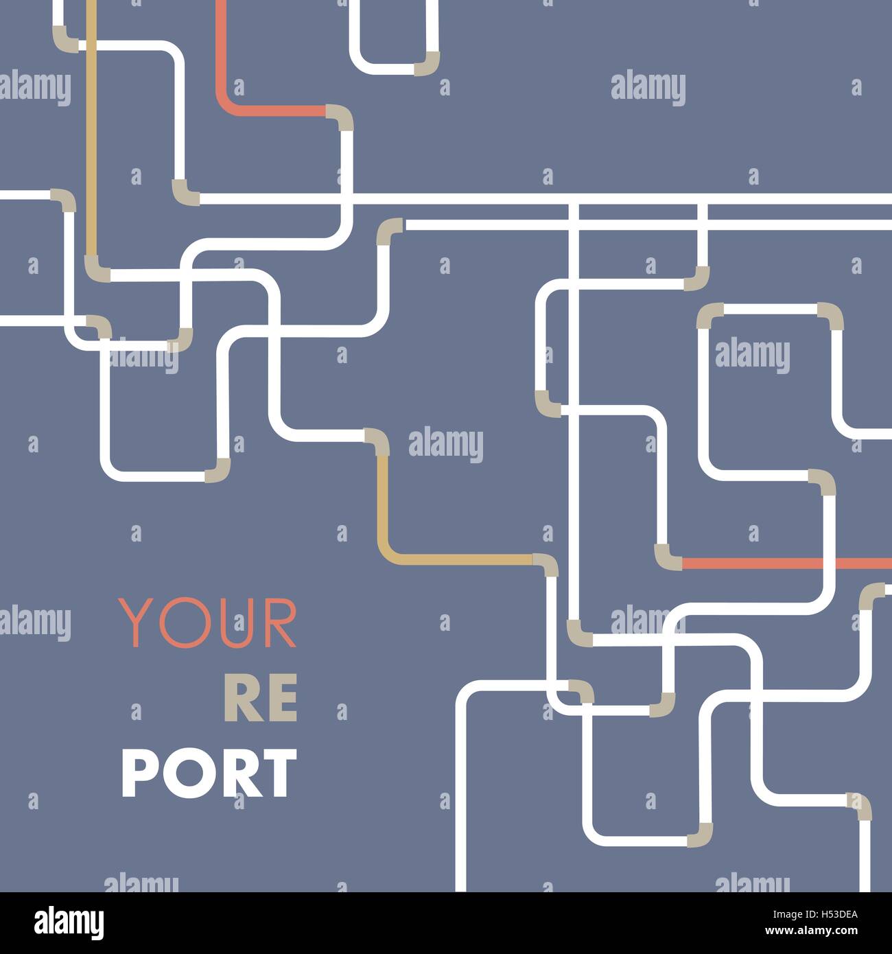 Pipe fitting vector set. Pipeline vector illustration. Gas pipe. Water ...