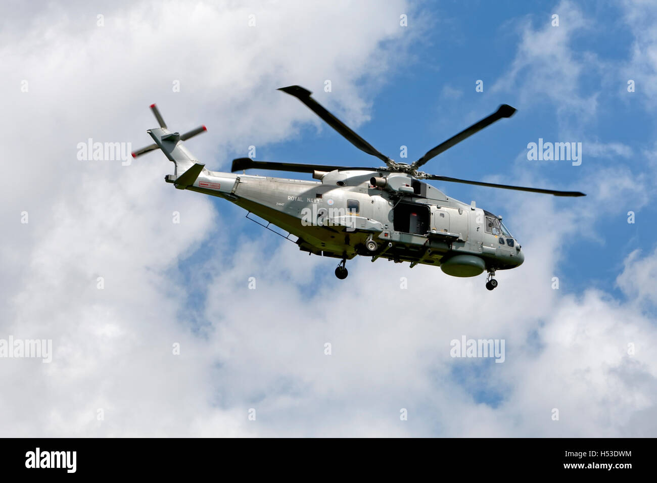 Royal navy merlin helicopter hi-res stock photography and images - Alamy