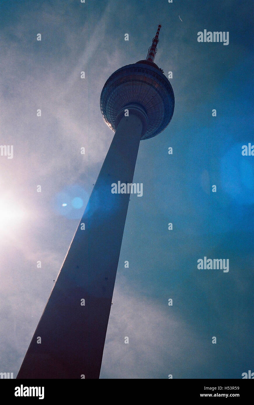 Berliner Fernsehturm in Berlin, Germany Stock Photo - Alamy