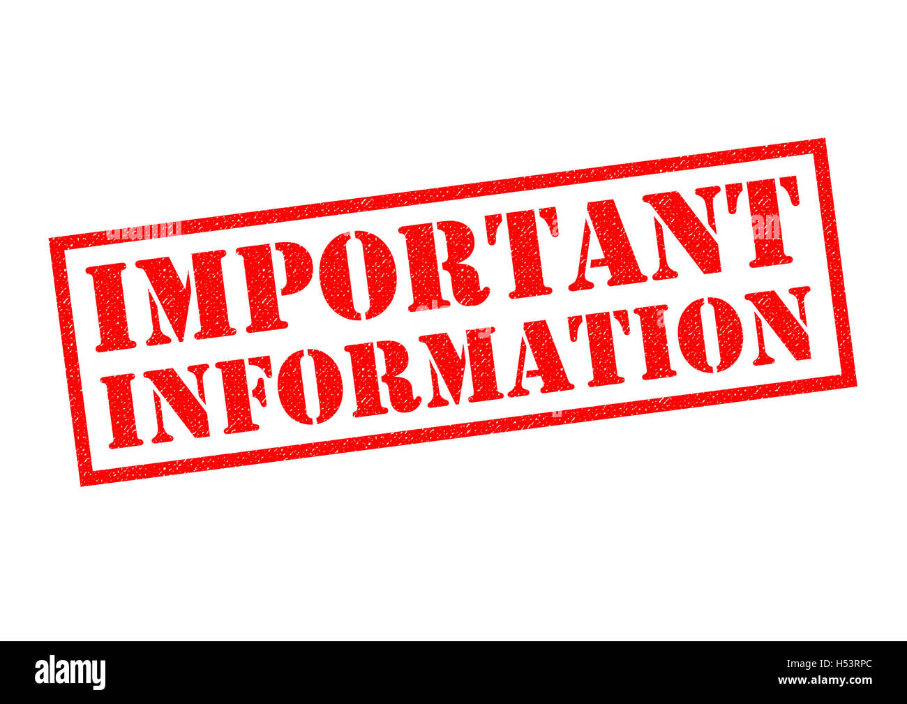 Important Information Images