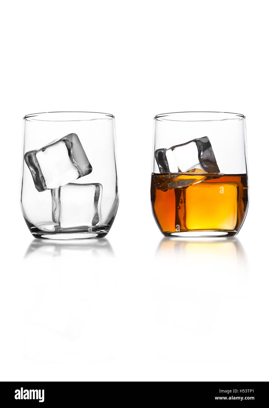 Empty rocks glass hi-res stock photography and images - Alamy