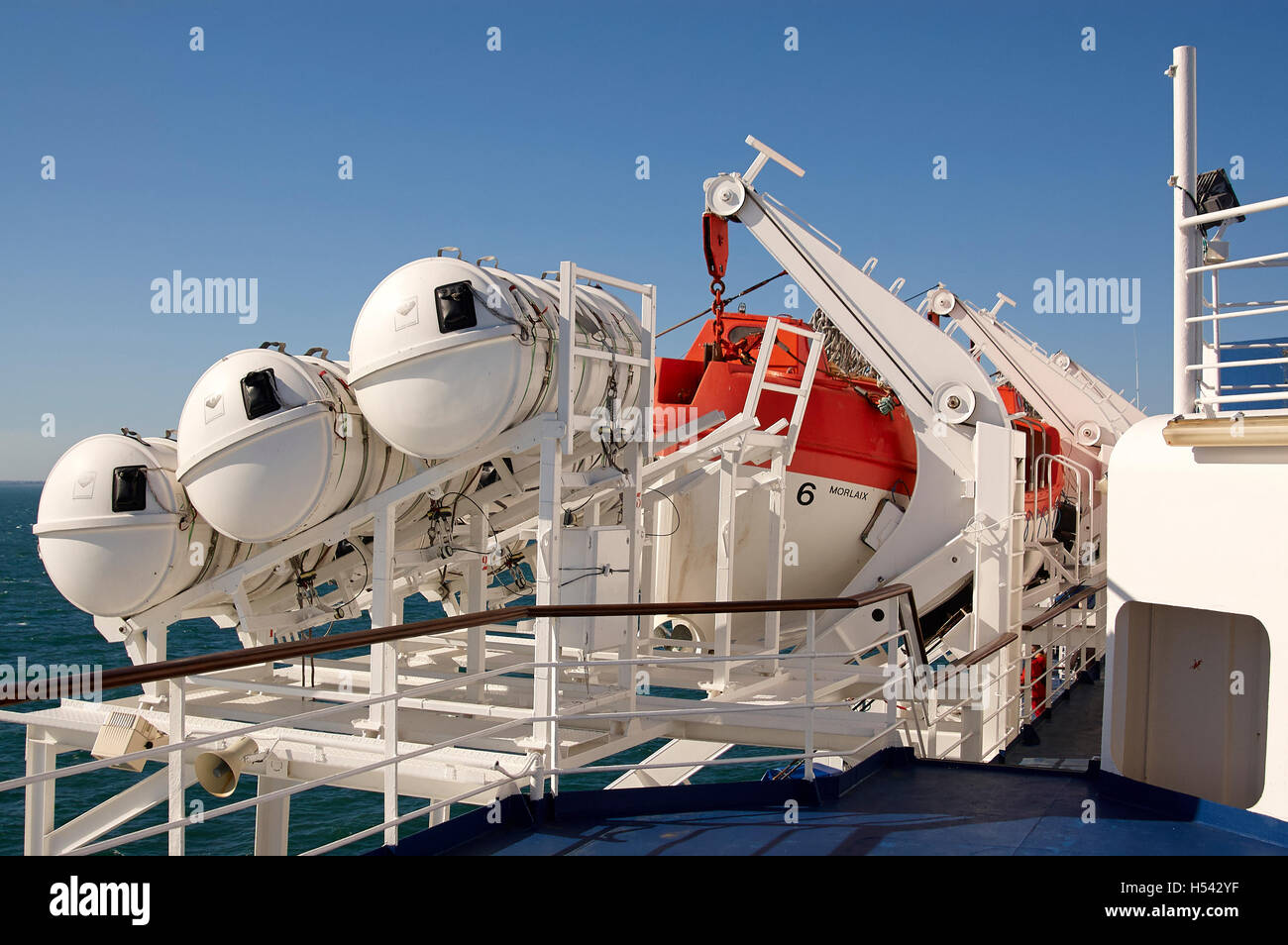Brittany Ferries Lifeboat High Resolution Stock Photography and Images ...