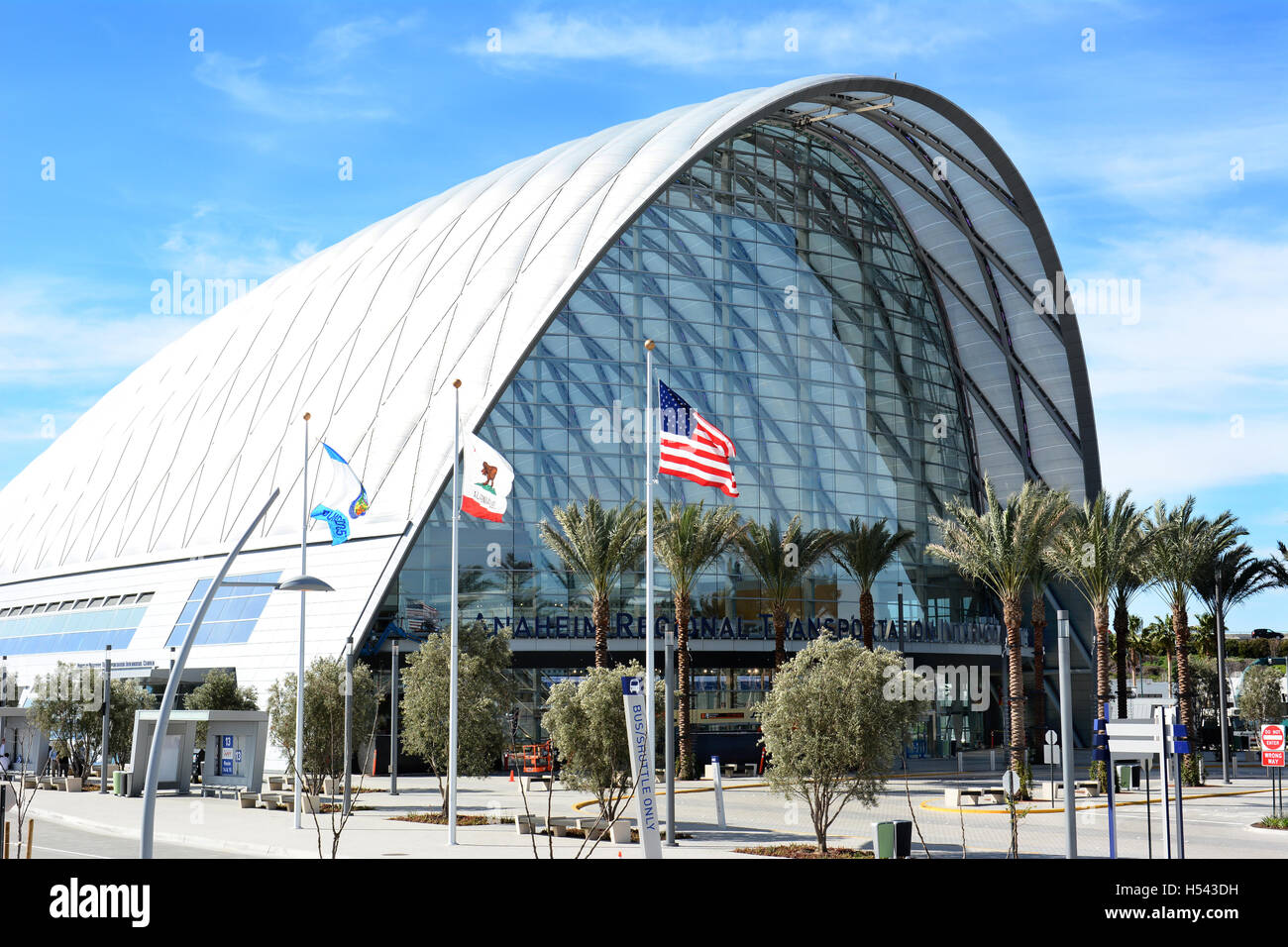 Anaheim Regional Transportation Intermodal Center. The terminal serves ...