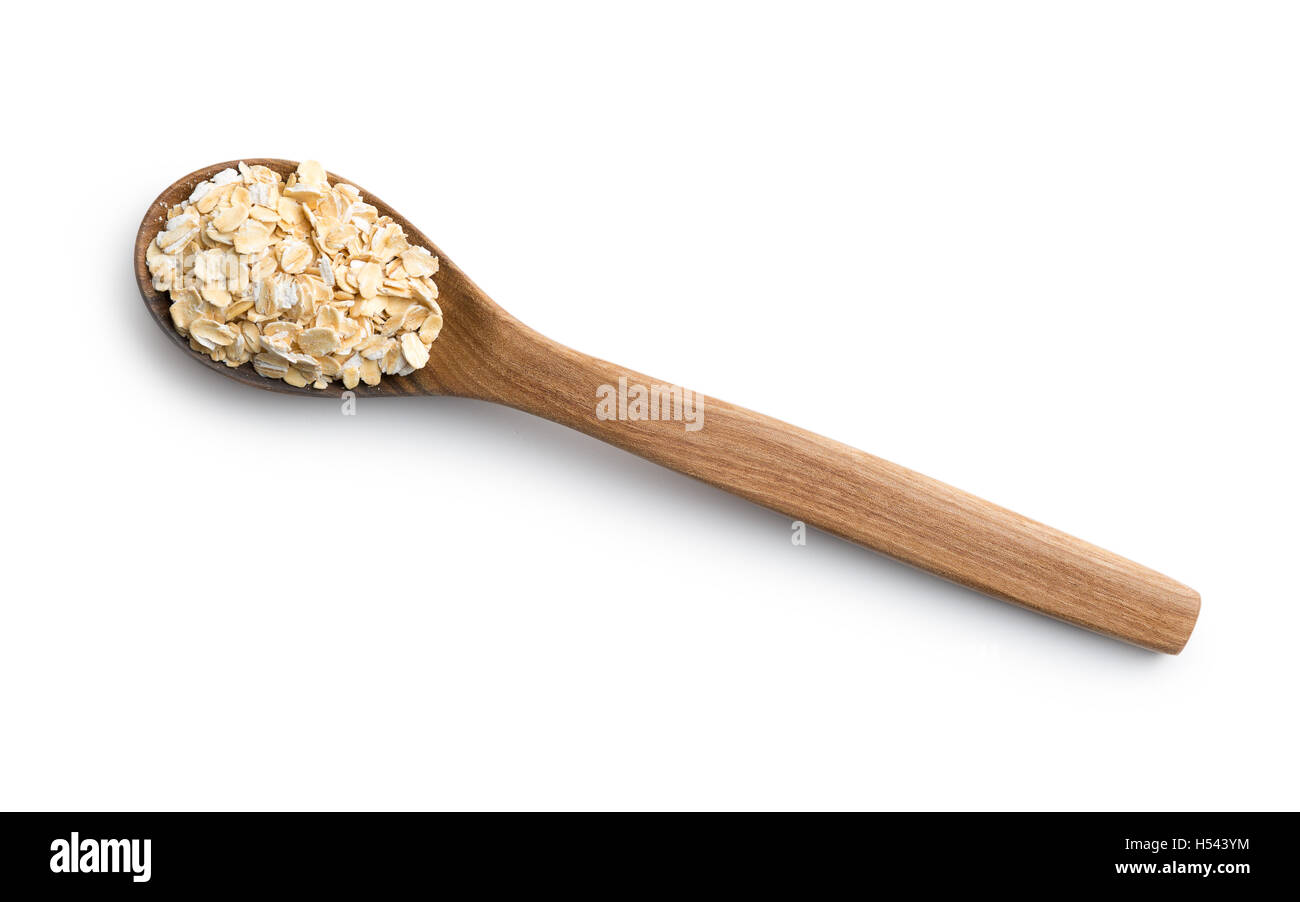 Oat spoon Cut Out Stock Images & Pictures - Alamy