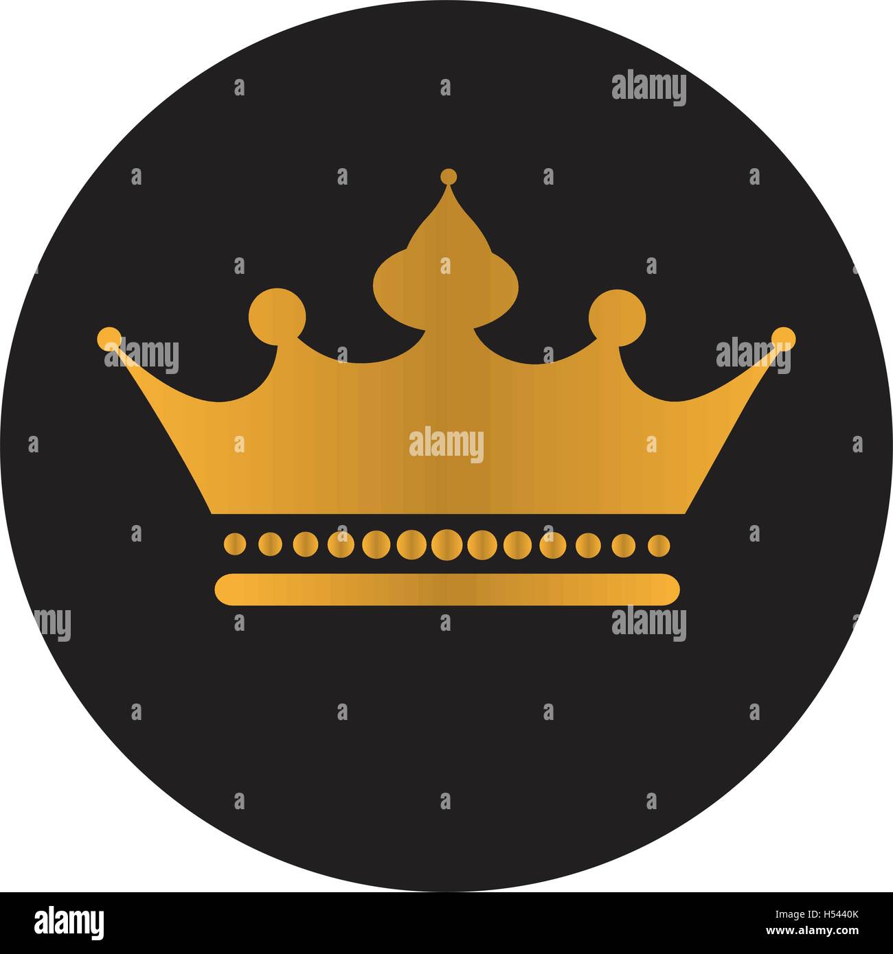 Empty throne with crown Stock Vector Images - Alamy