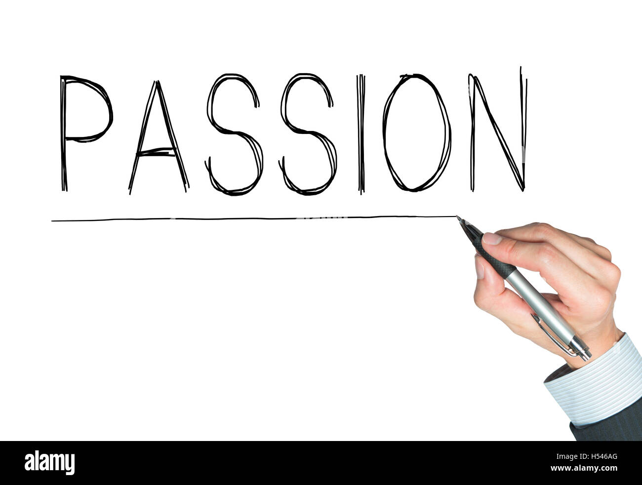 passion written by hand, hand writing on transparent board, photo Stock ...