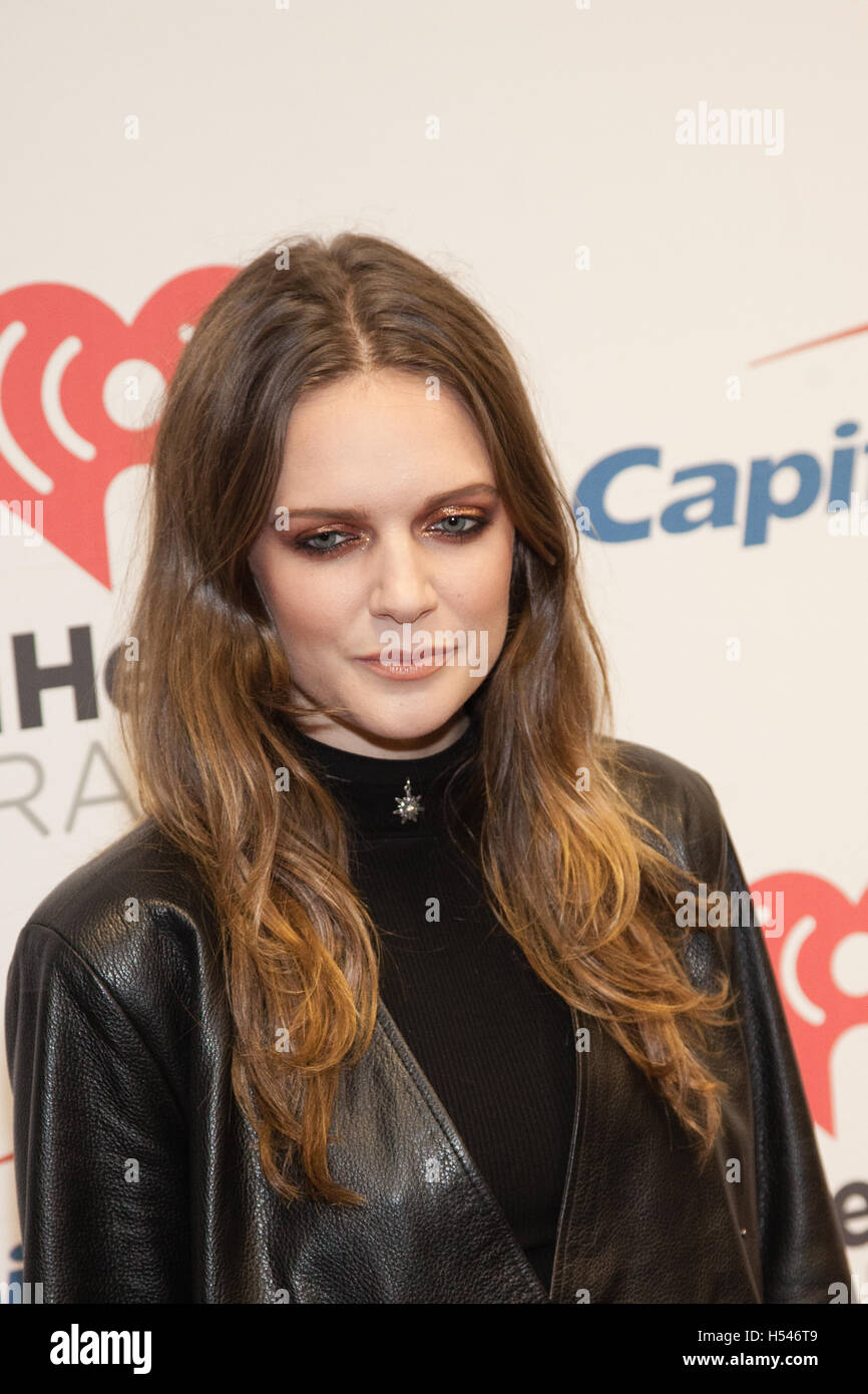 Tove Lo arriving on the Red Carpet for the iHeart Radio Jingle Ball at ...