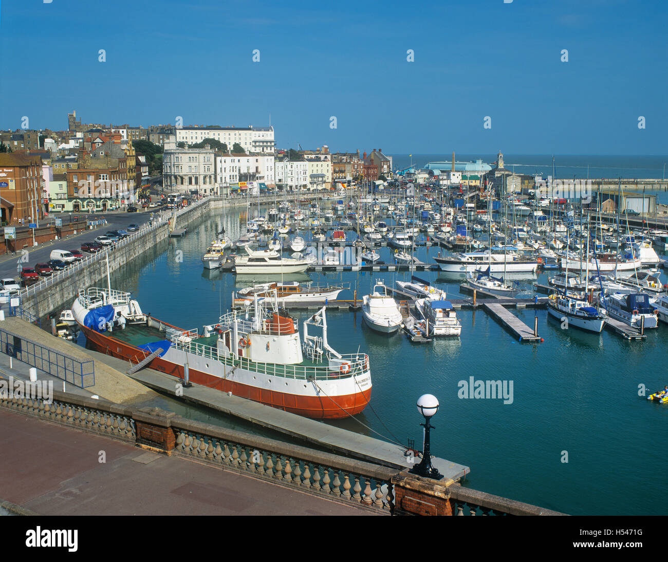 Ramsgate Harbour Kent England High Resolution Stock Photography and ...