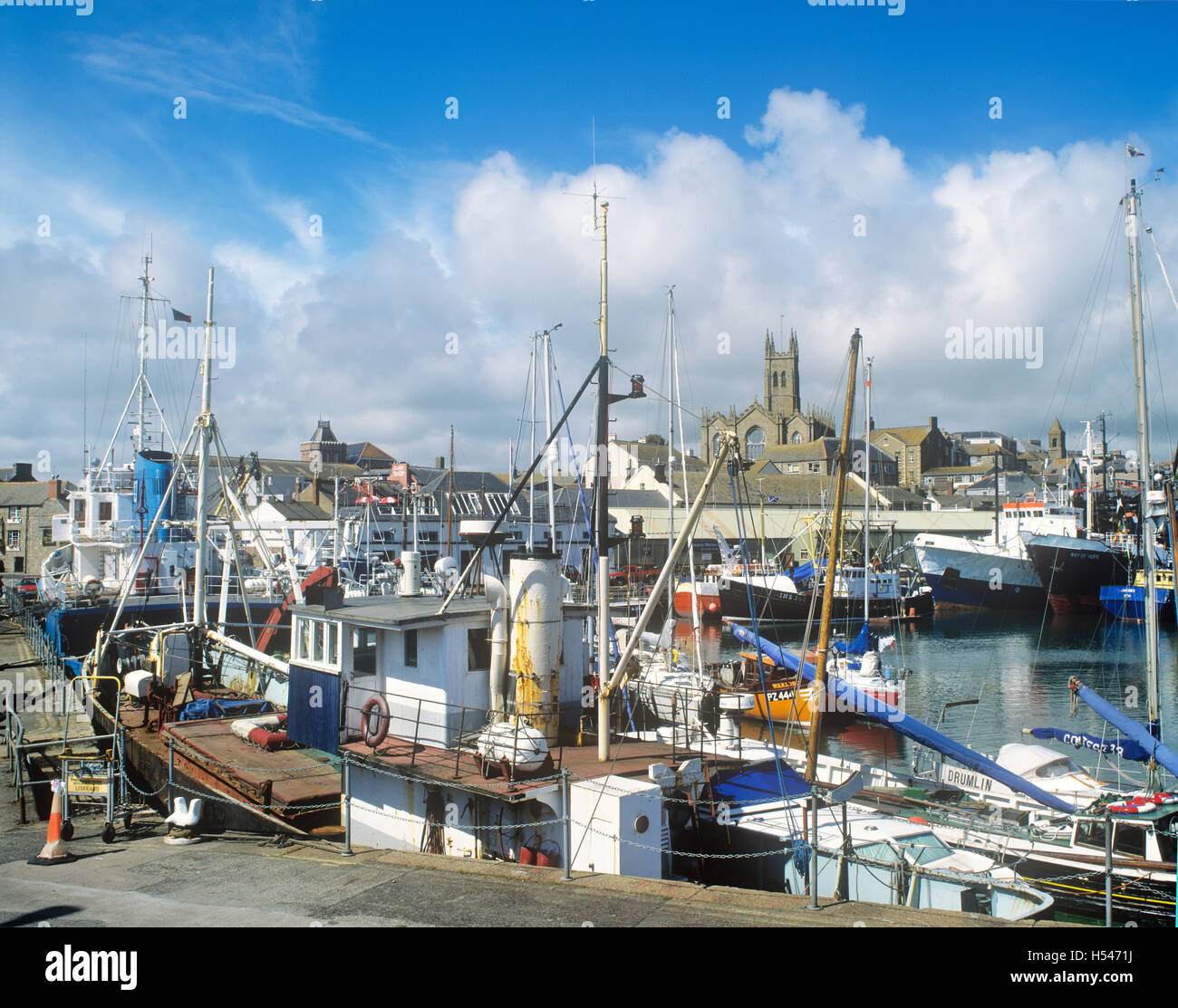 Penzance harbour cornwall england hi-res stock photography and images ...