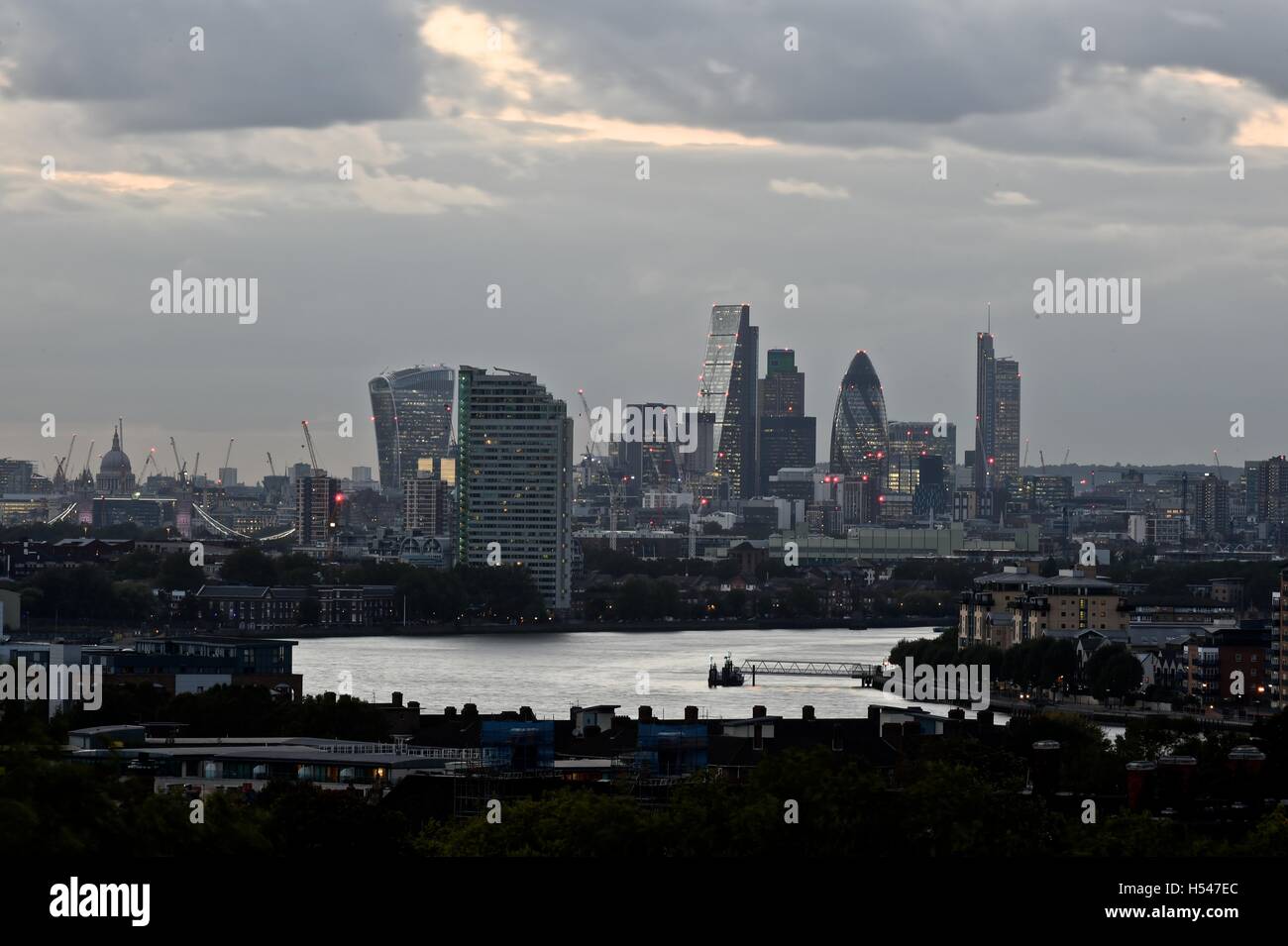 The commercial heart of london city Stock Photo - Alamy