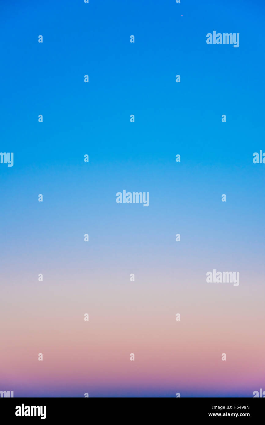 Gradation of Sky in the evening Tama City, Tokyo,Japan Stock Photo - Alamy