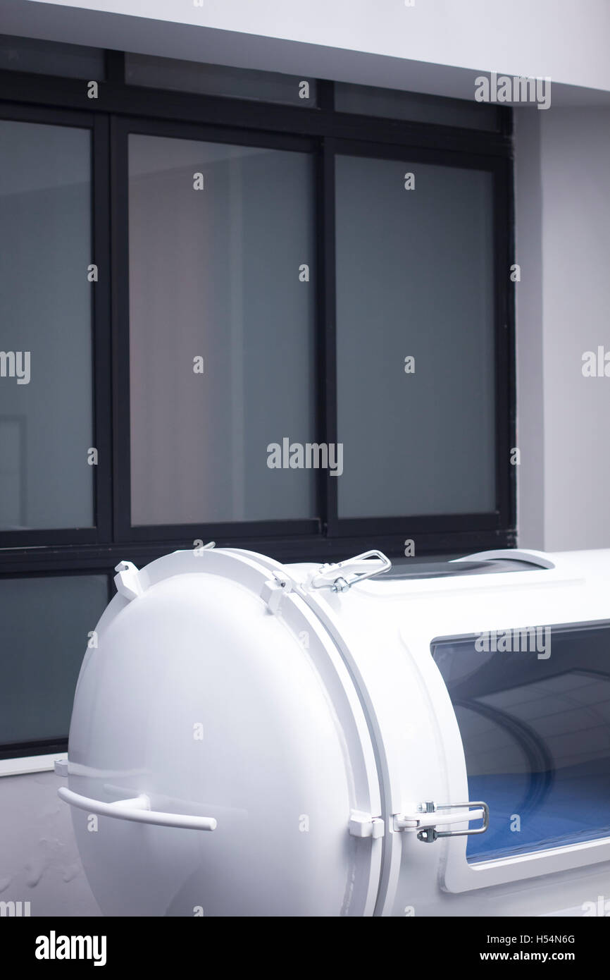 HBOT hyperbaric oxygen therapy chamber tank in hopsital medical center ...